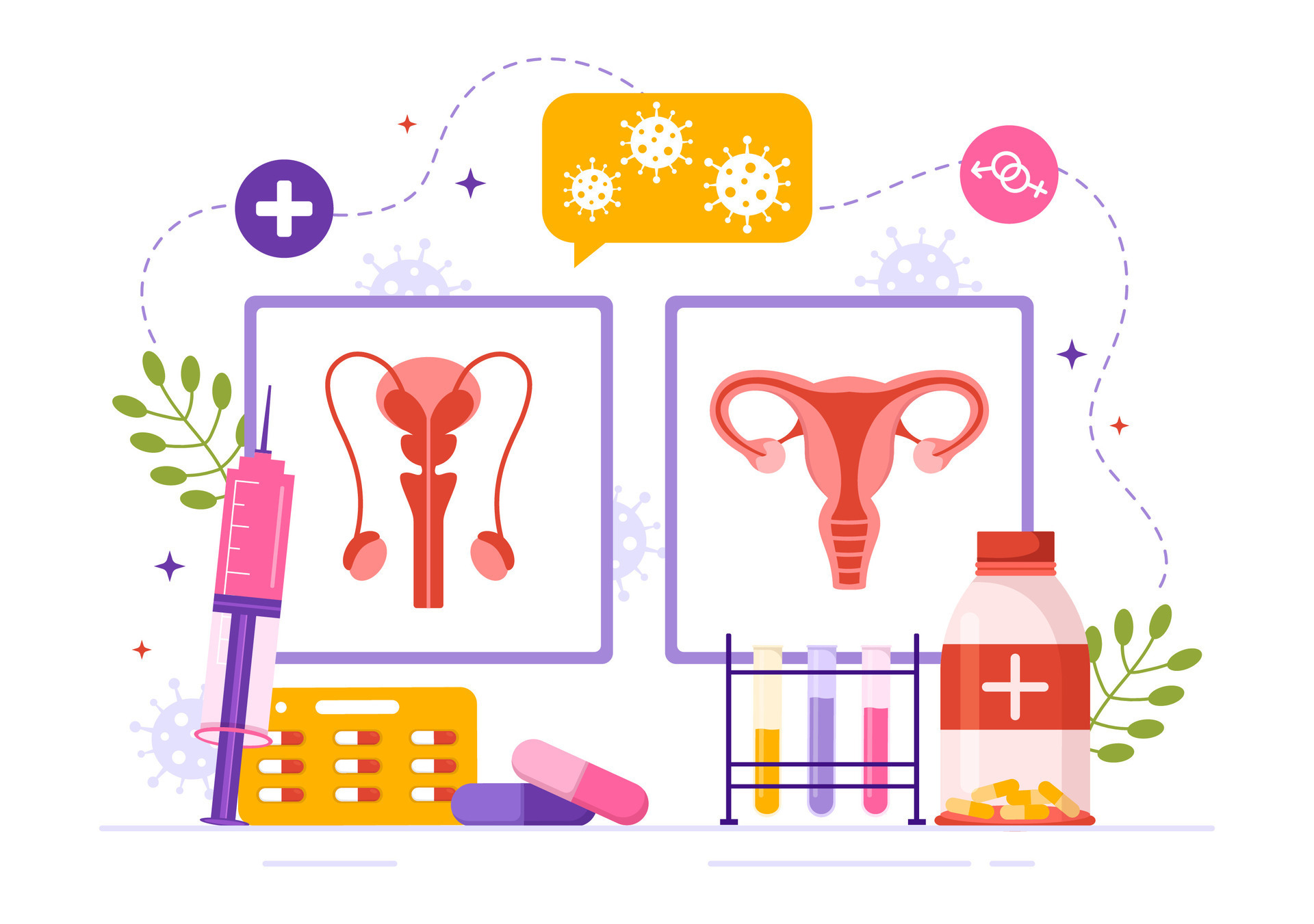 Sexually Transmitted Diseases Clipart Free