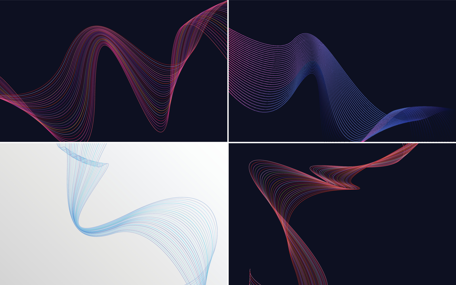 Blue Wave Wallpaper Vector Art, Icons, and Graphics for Free Download