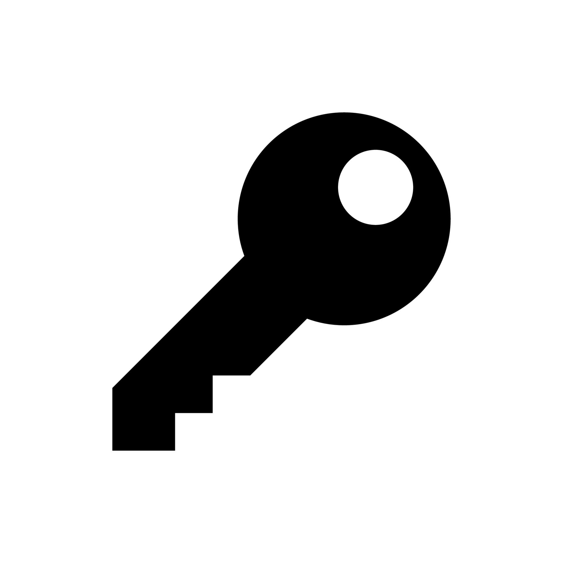 key icon simple 26187849 Vector Art at Vecteezy