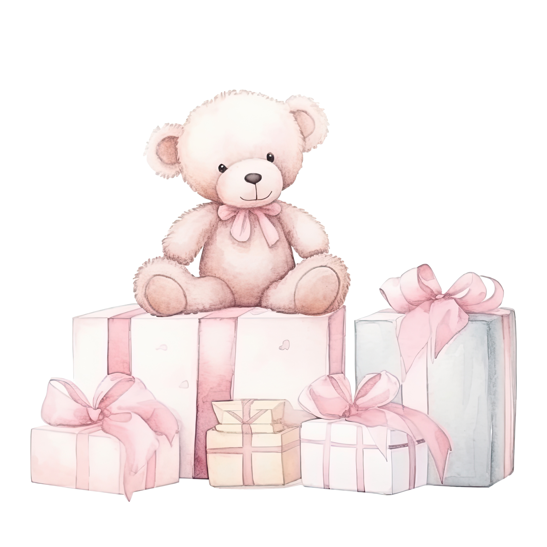 Watercolor baby shower background. Illustration AI Generative 26190256 PNG Watercolor baby shower background. Illustration AI Generative 26190256 PNG