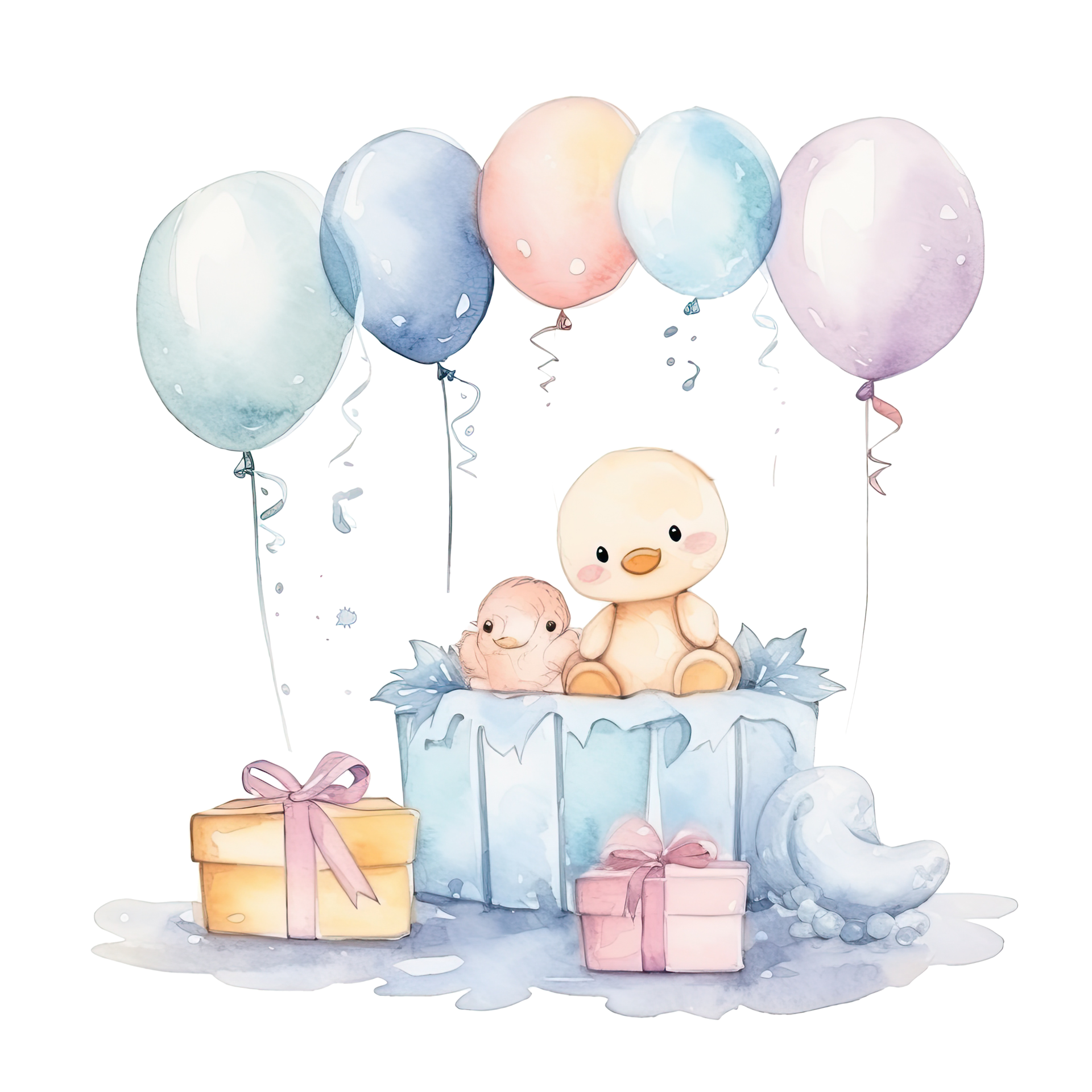 Watercolor baby shower background. Illustration 26190271 PNG Watercolor baby shower background. Illustration 26190271 PNG