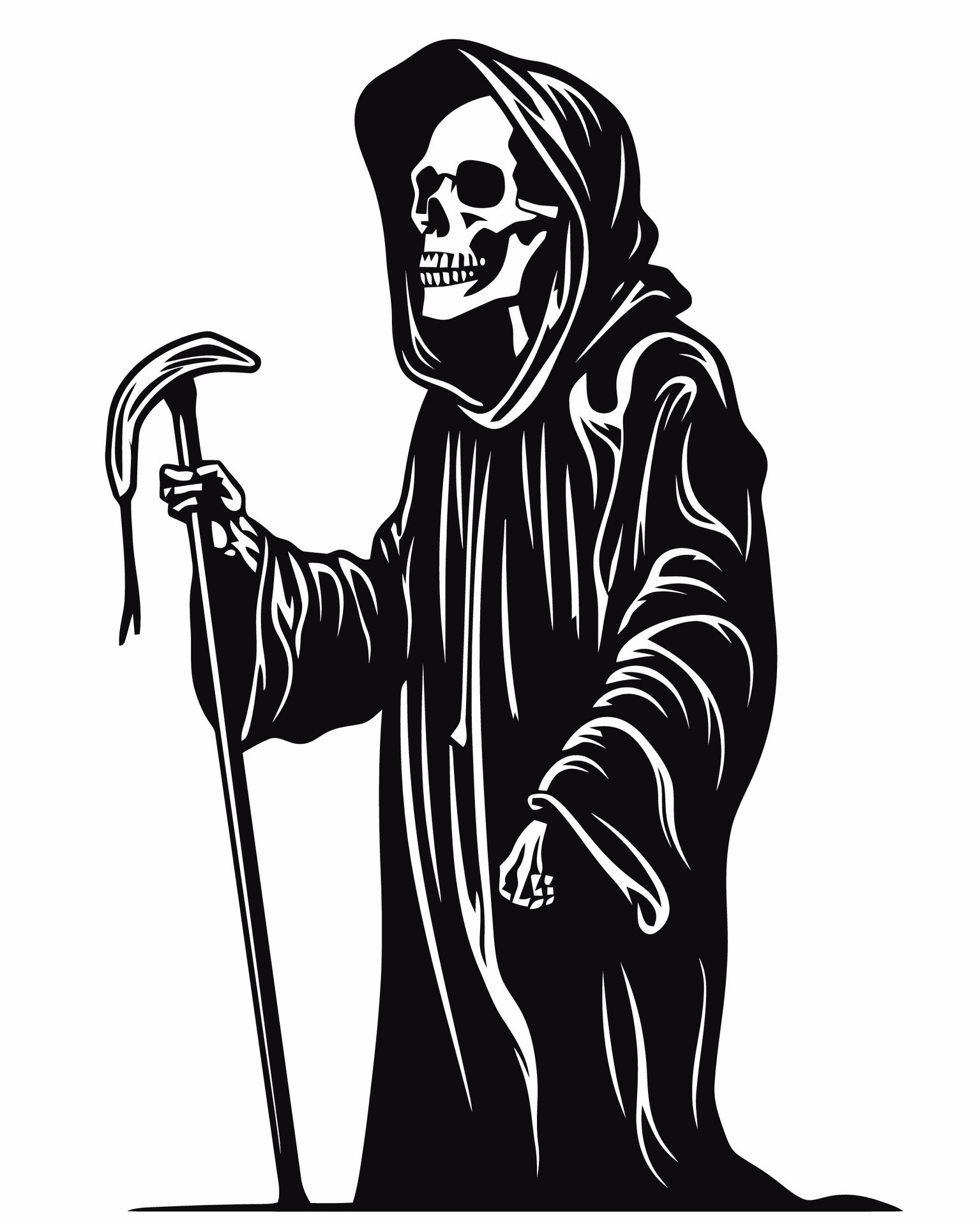 Grim Reaper Monster 26190499 Vector Art At Vecteezy