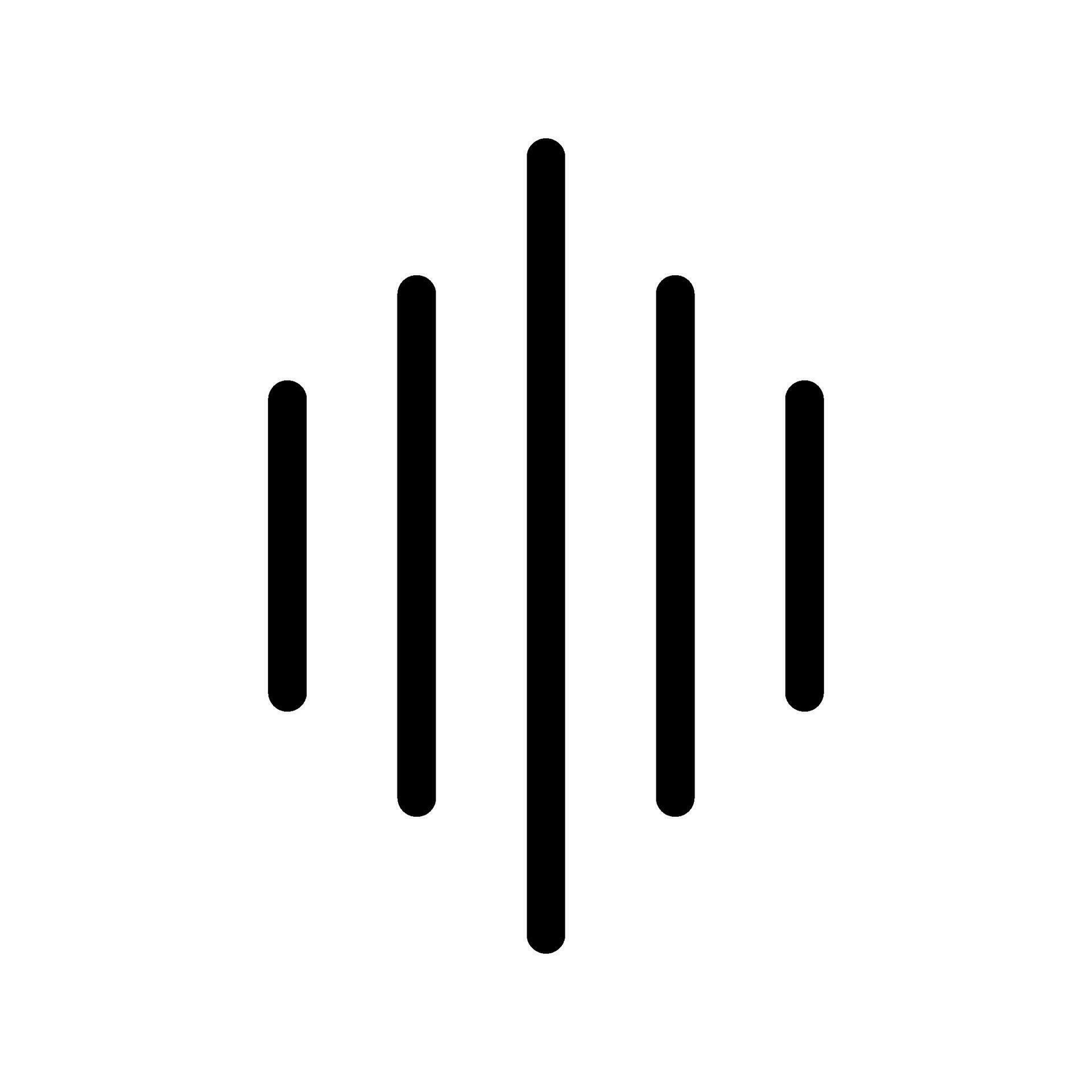 Sound Waves Icon Vector Symbol Design Illustration 26197921 Vector Art ...