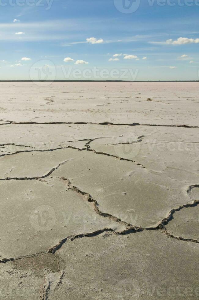 Broken soil in the bed of a salt mine, La Pampa, Argentina 26210838 Stock Photo at Vecteezy