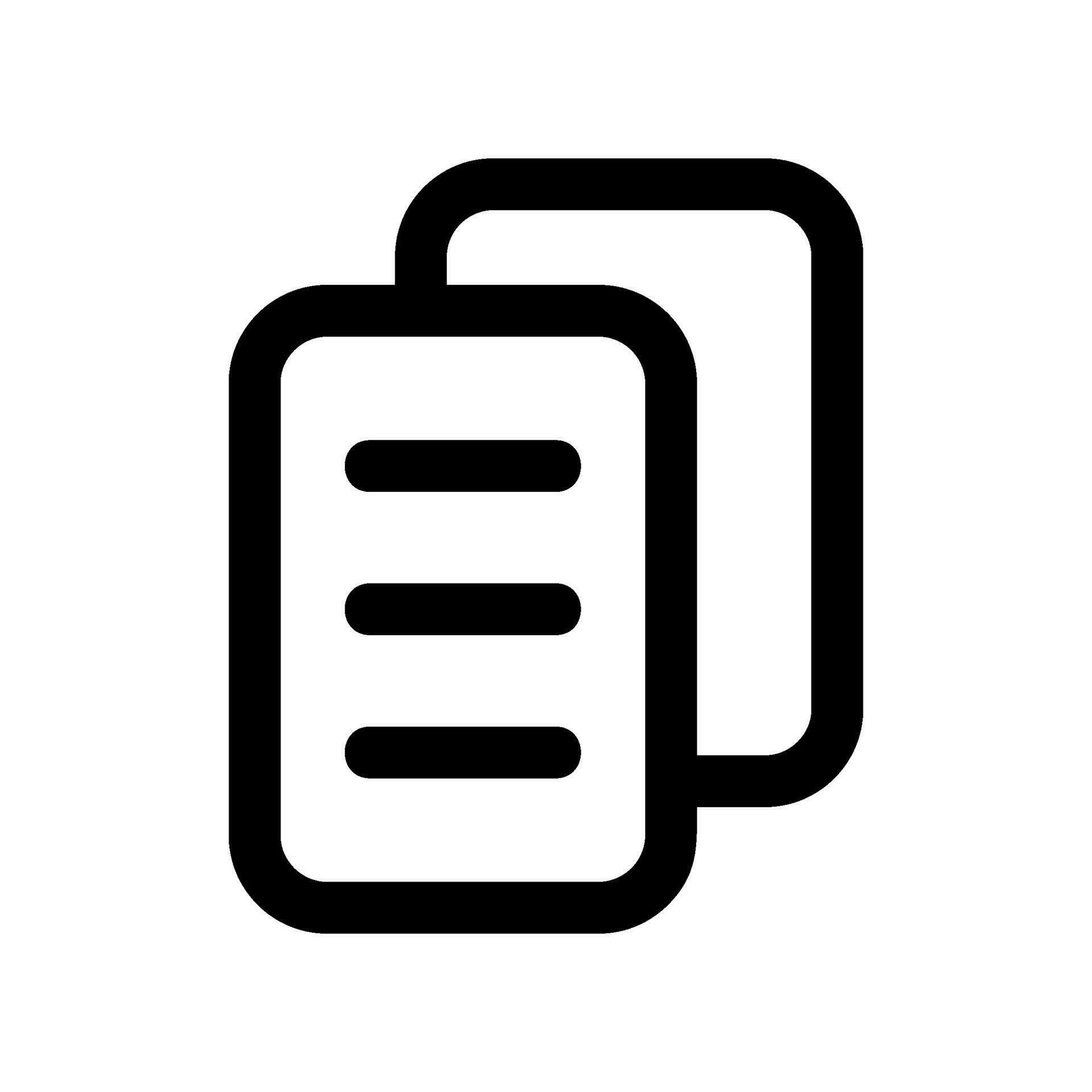 Duplicate Icon Vector Symbol Design Illustration 26219324 Vector Art At Vecteezy