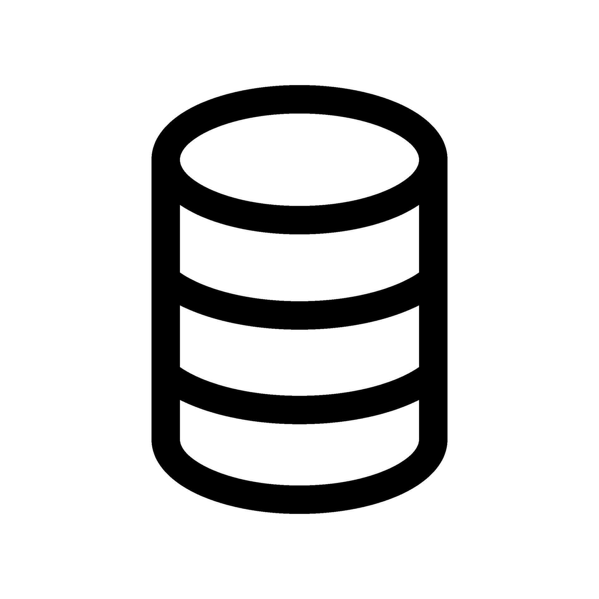 Database Icon Vector Symbol Design Illustration 26220532 Vector Art at ...