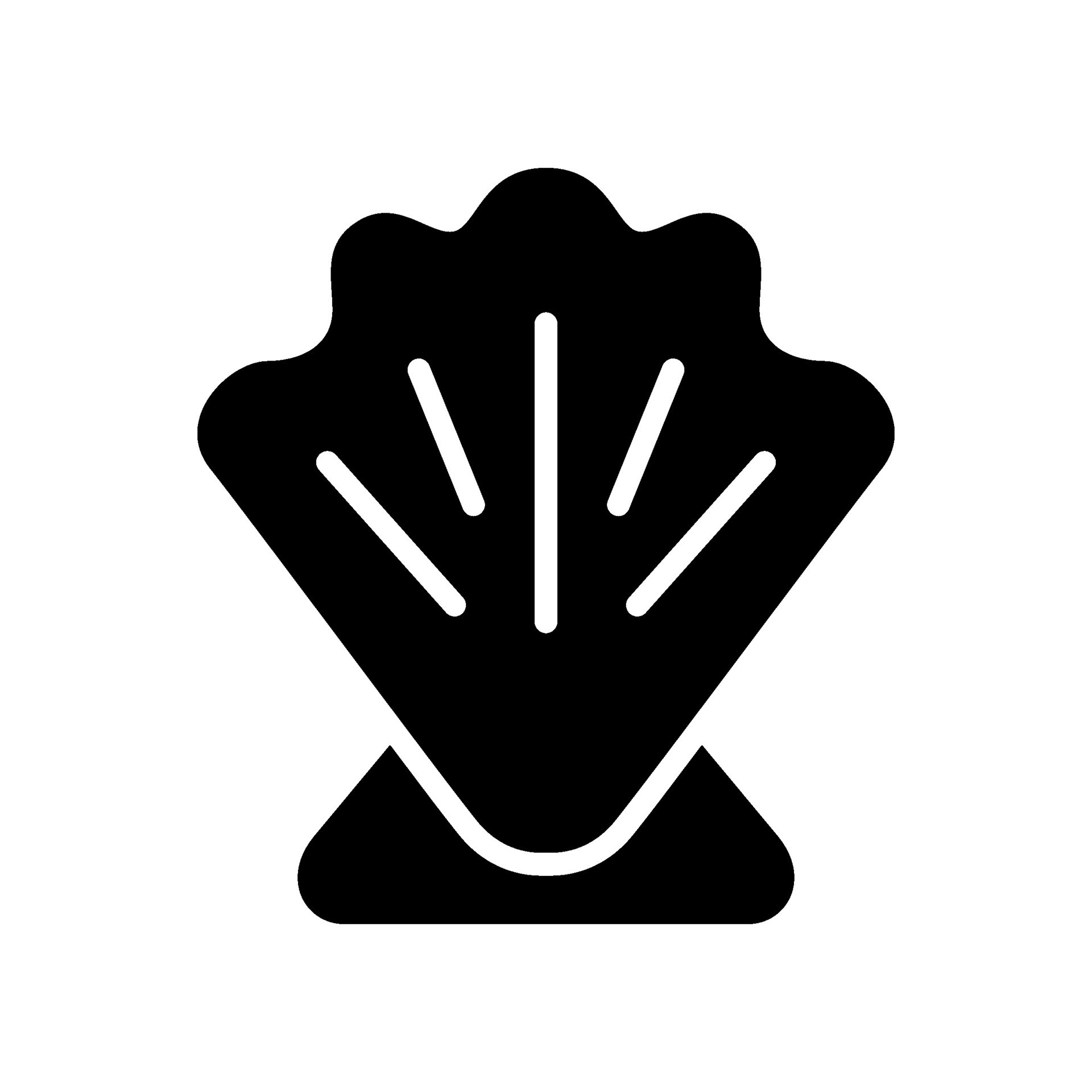 Shell Icon Vector Symbol Design Illustration 26220899 Vector Art at ...