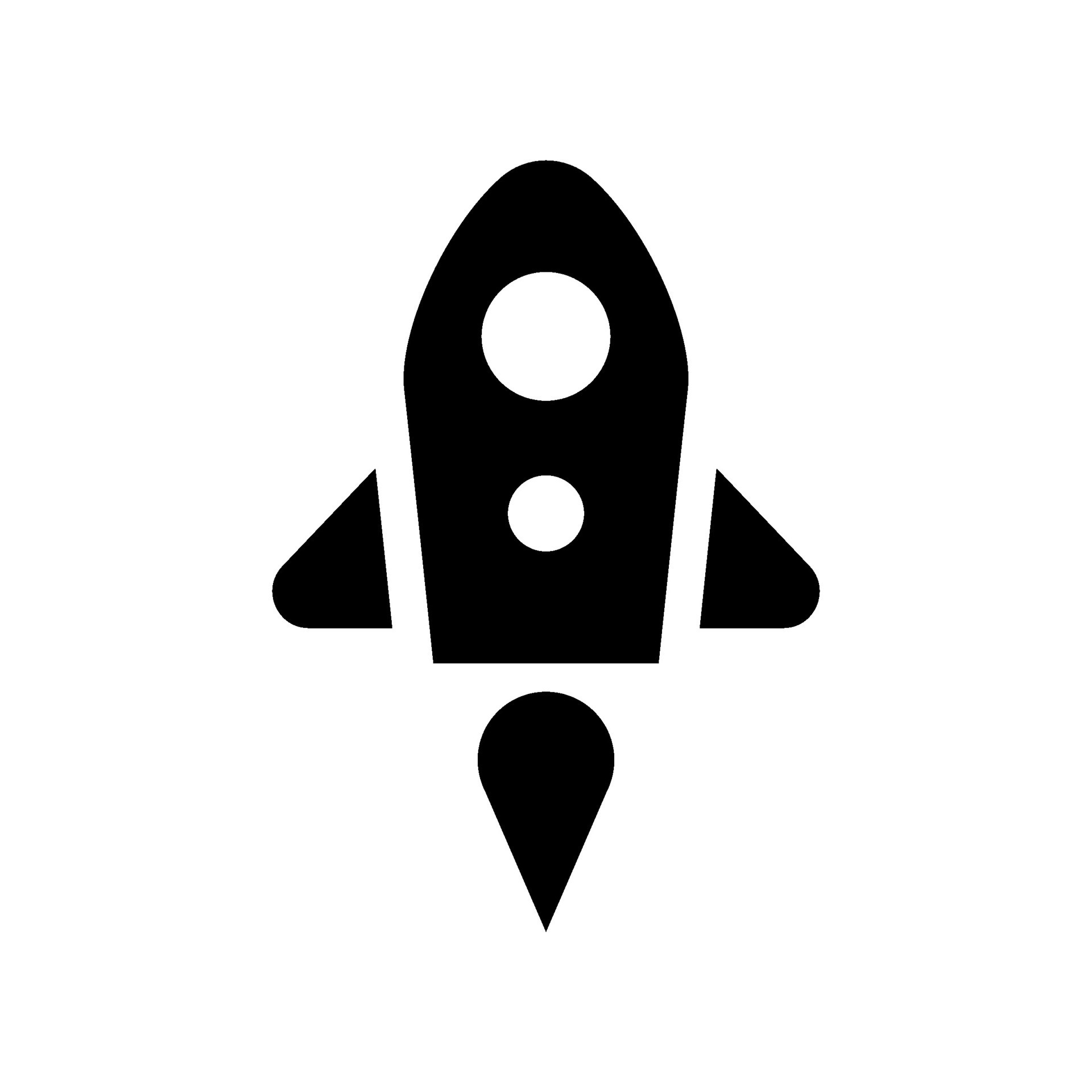 Rocket Icon Vector Symbol Design Illustration 26221096 Vector Art at ...