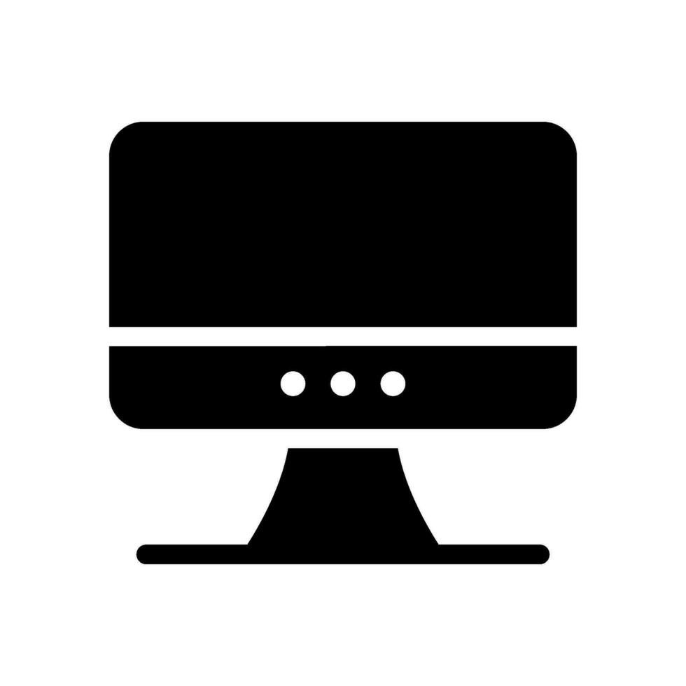 Lcd Icon Vector Symbol Design Illustration 26221321 Vector Art at Vecteezy