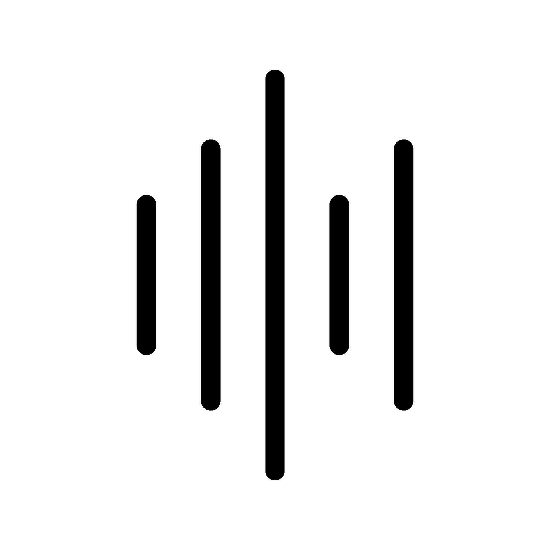 Sound Waves Icon Vector Symbol Design Illustration 26221335 Vector Art ...