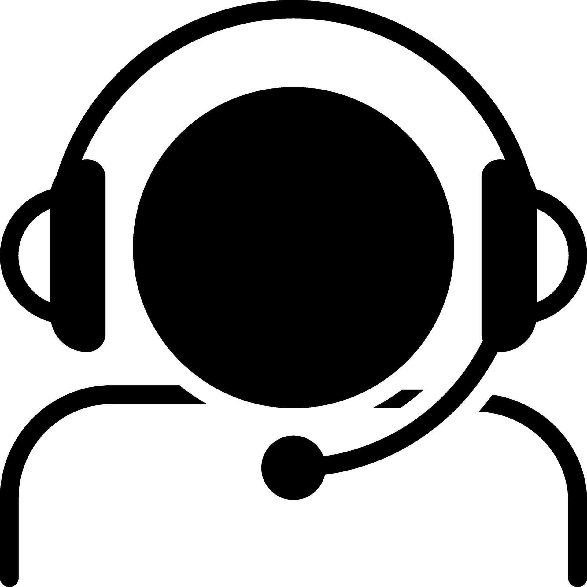 solid icon for support 26223333 Vector Art at Vecteezy