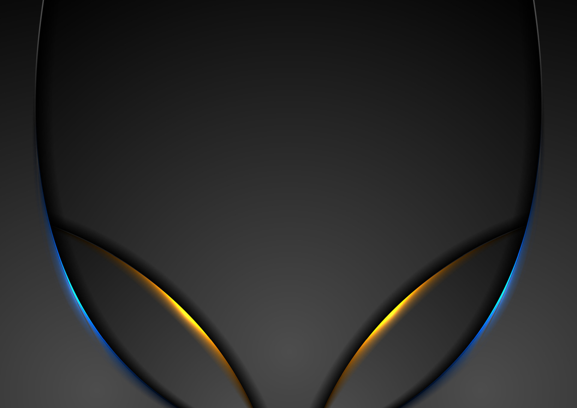 azul y naranja brillante luces, resumen ondulado antecedentes 26224739 ...