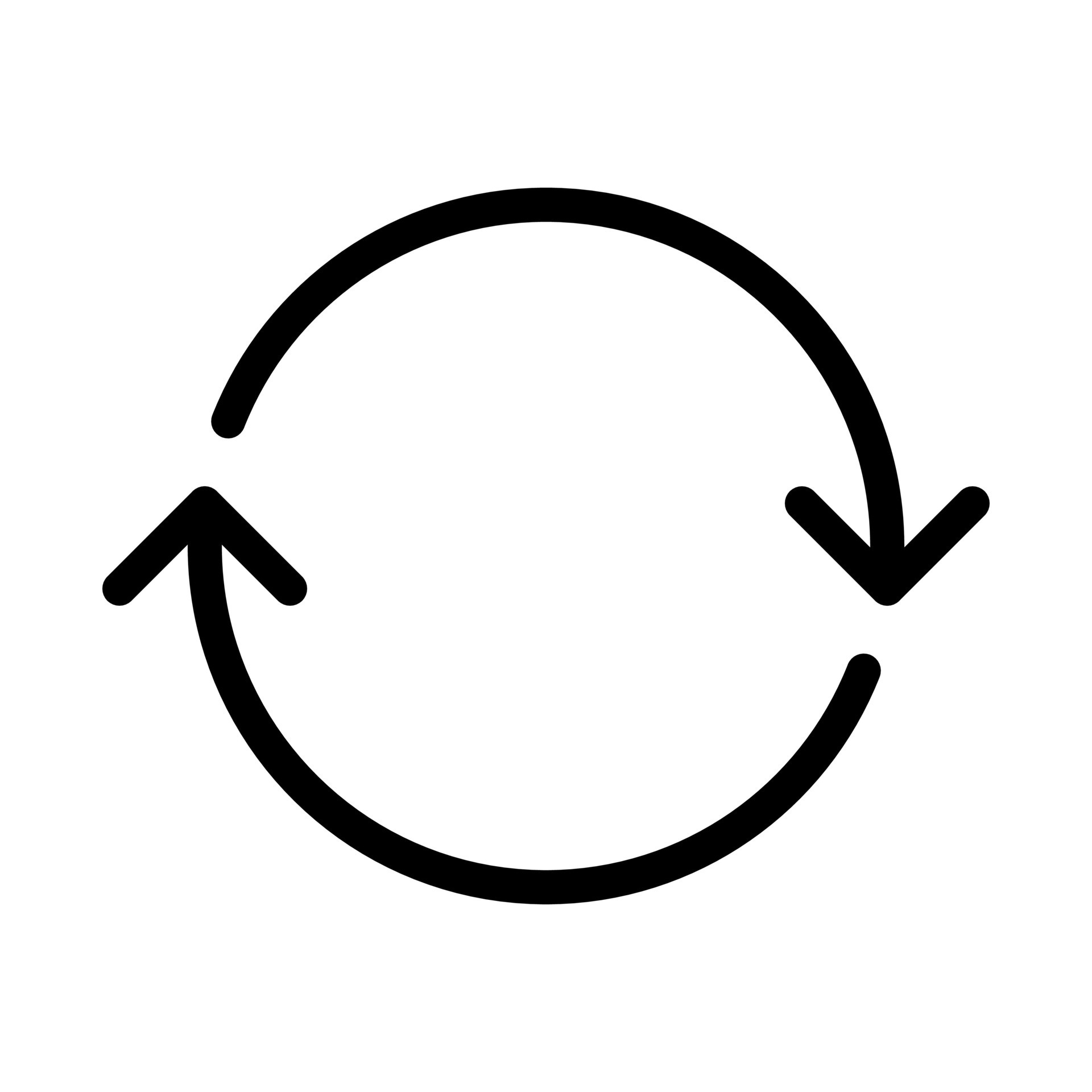 Refresh Reload Symbol Icon In Line Style Design Isolated On White