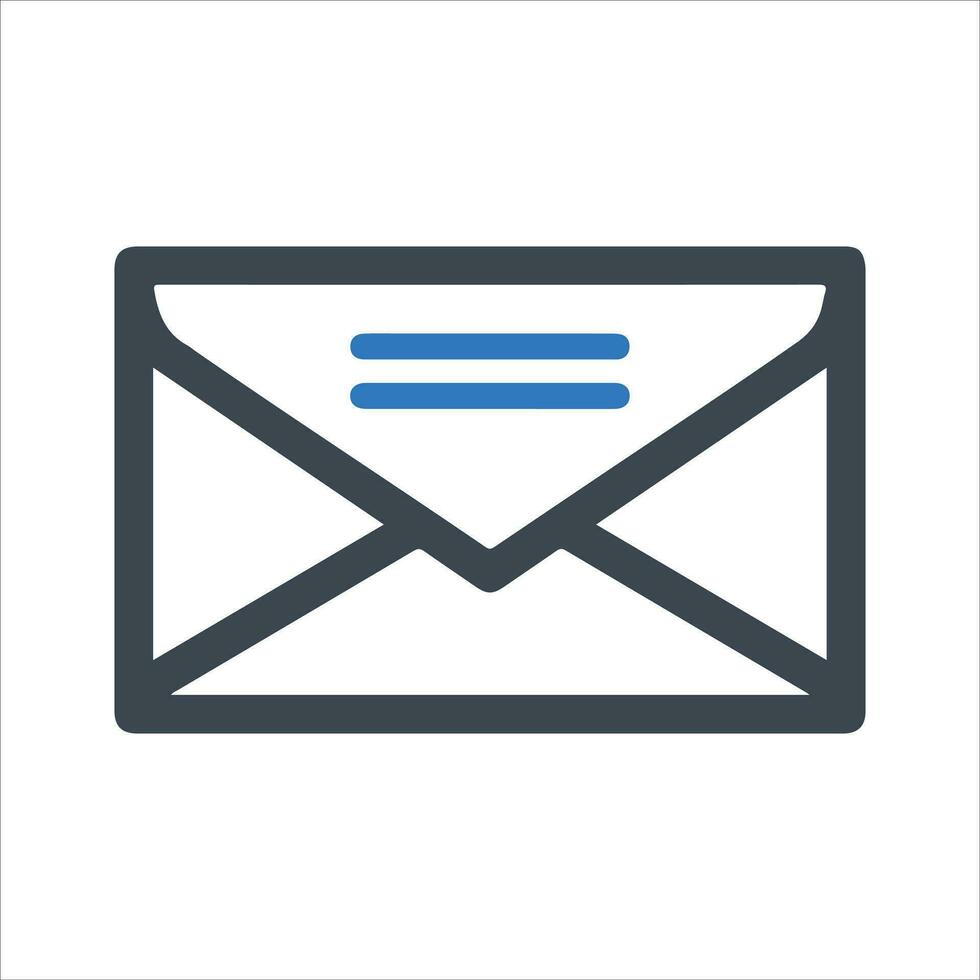 Message icon. Vector and glyph 26232121 Vector Art at Vecteezy