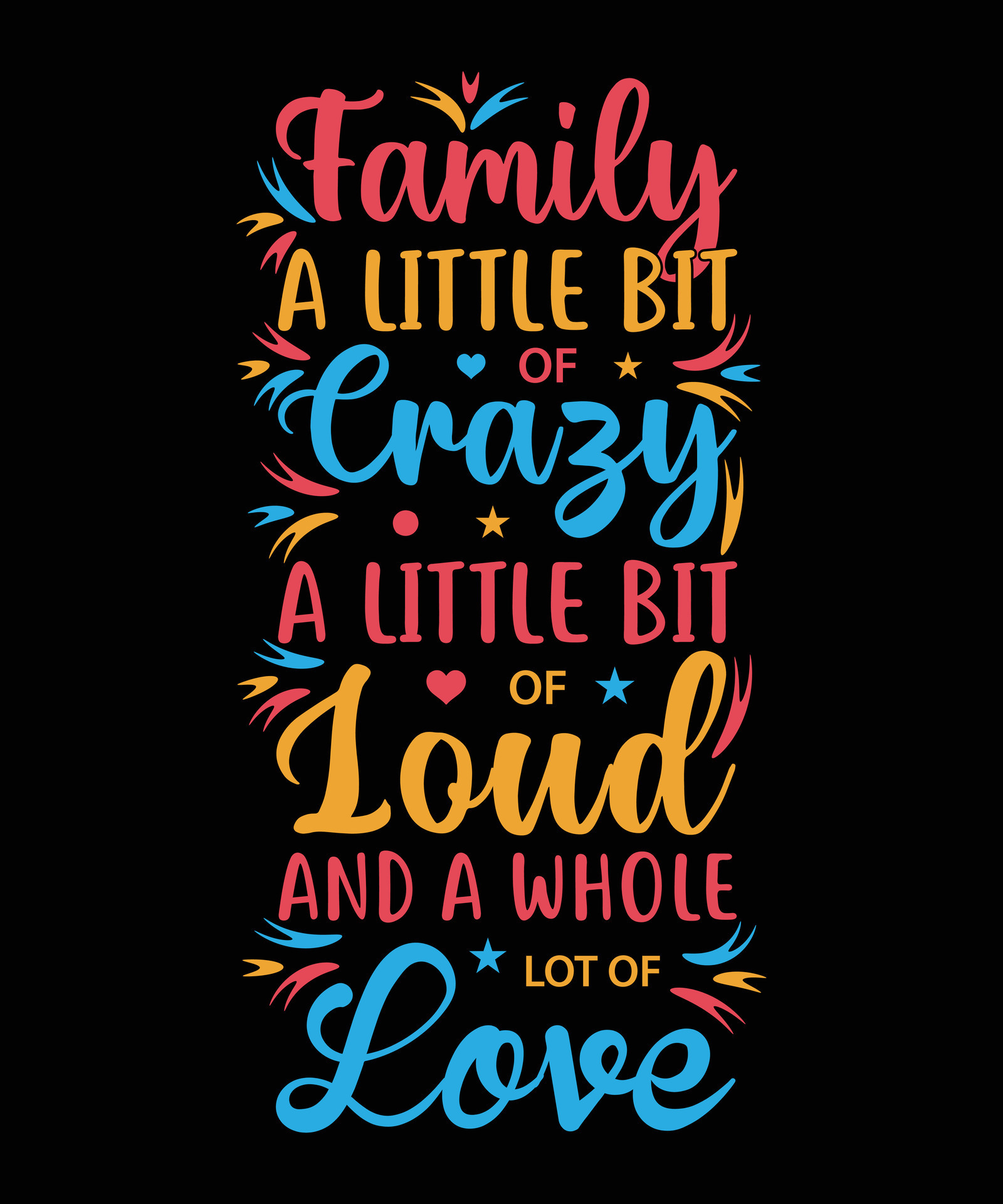 FAMILY A LITTLE BIT OF CRAZY A LITTLE BIT OF LOUD AND A WHOLE LOT OF ... FAMILY A LITTLE BIT OF CRAZY A LITTLE BIT OF LOUD AND A WHOLE LOT OF ...