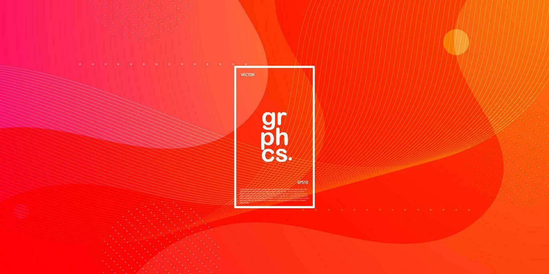 resumen vistoso naranja y rosado degradado antecedentes con ondulado ...