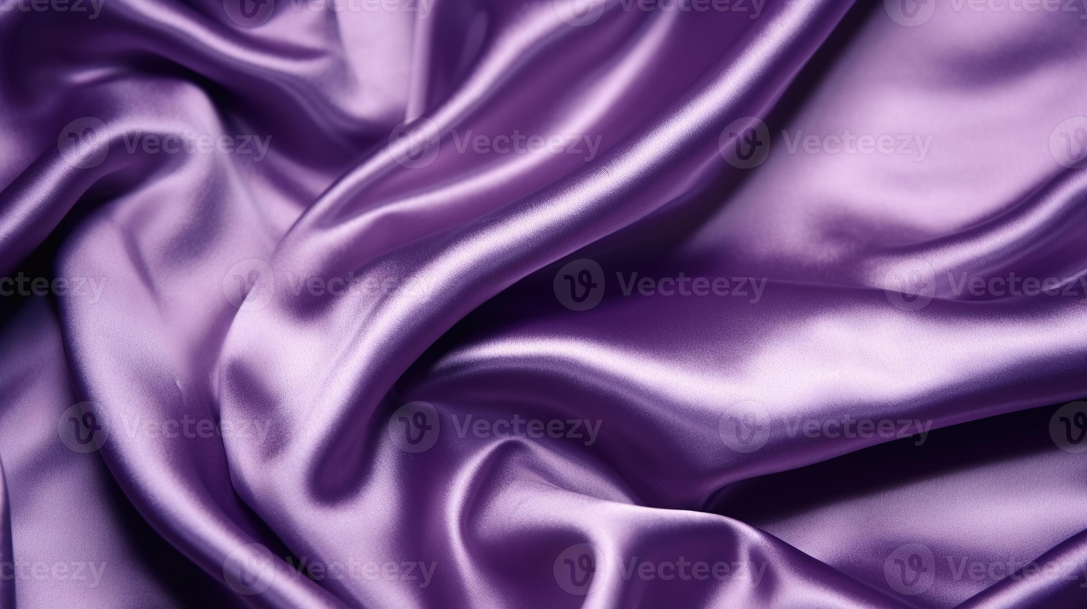 Silk fabric background. Purple shiny silk fabric texture. High ... Silk fabric background. Purple shiny silk fabric texture. High ...