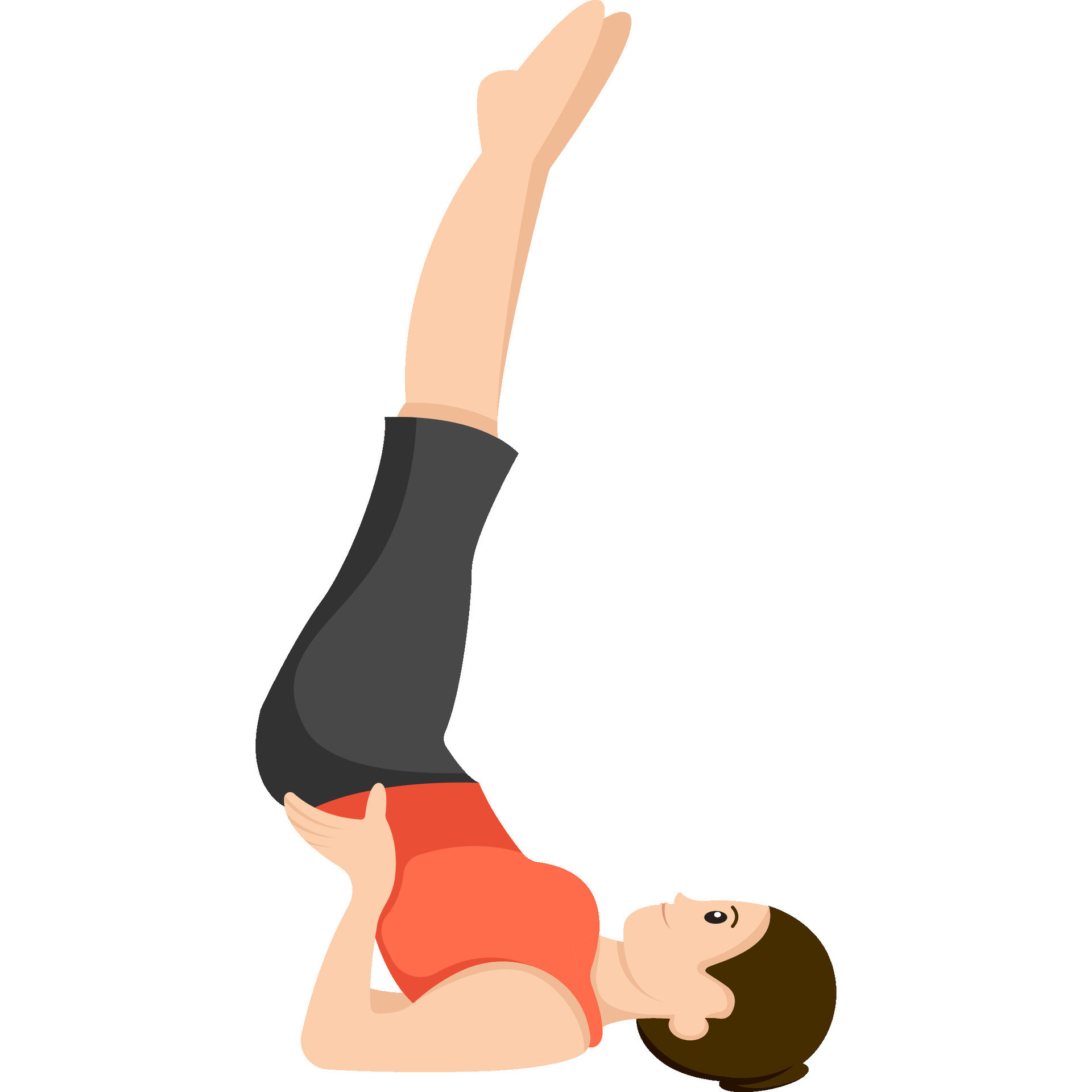 shoulderstand yoga asana pose illustration 26265629 Vector Art at Vecteezy shoulderstand yoga asana pose illustration 26265629 Vector Art at Vecteezy