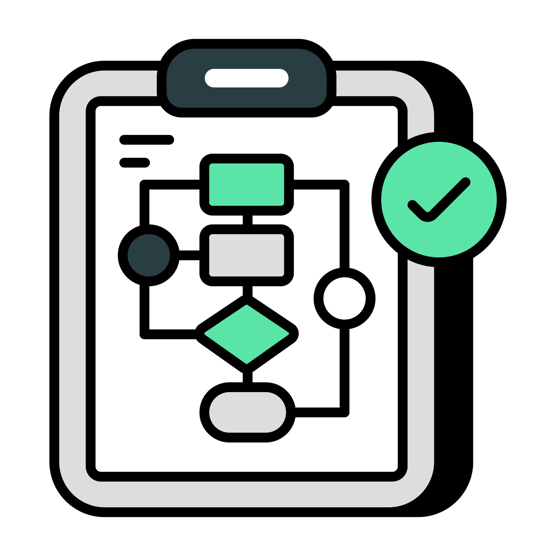 Conceptual Flat Design Icon Of Web Hierarchy 26270133 Vector Art At
