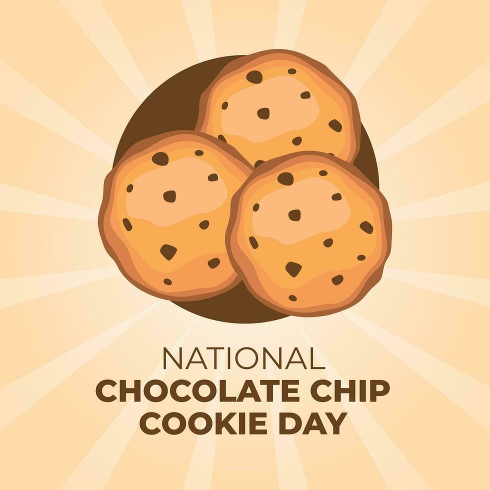 national chocolate chip cookie day design template for celebration ... national chocolate chip cookie day design template for celebration ...