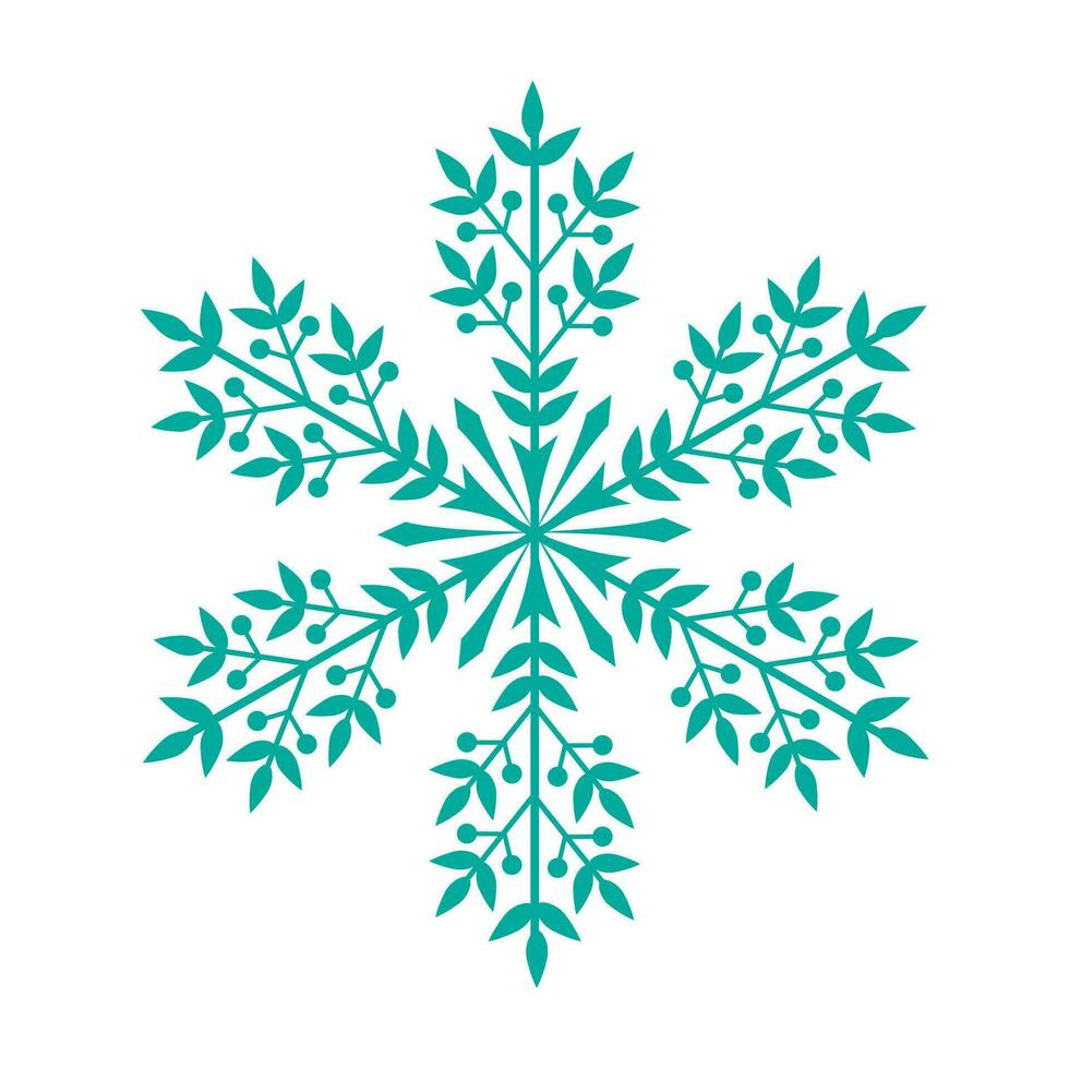 Christmas Snowflake Clipart Vector Art, Icons, and Graphics for Free ...