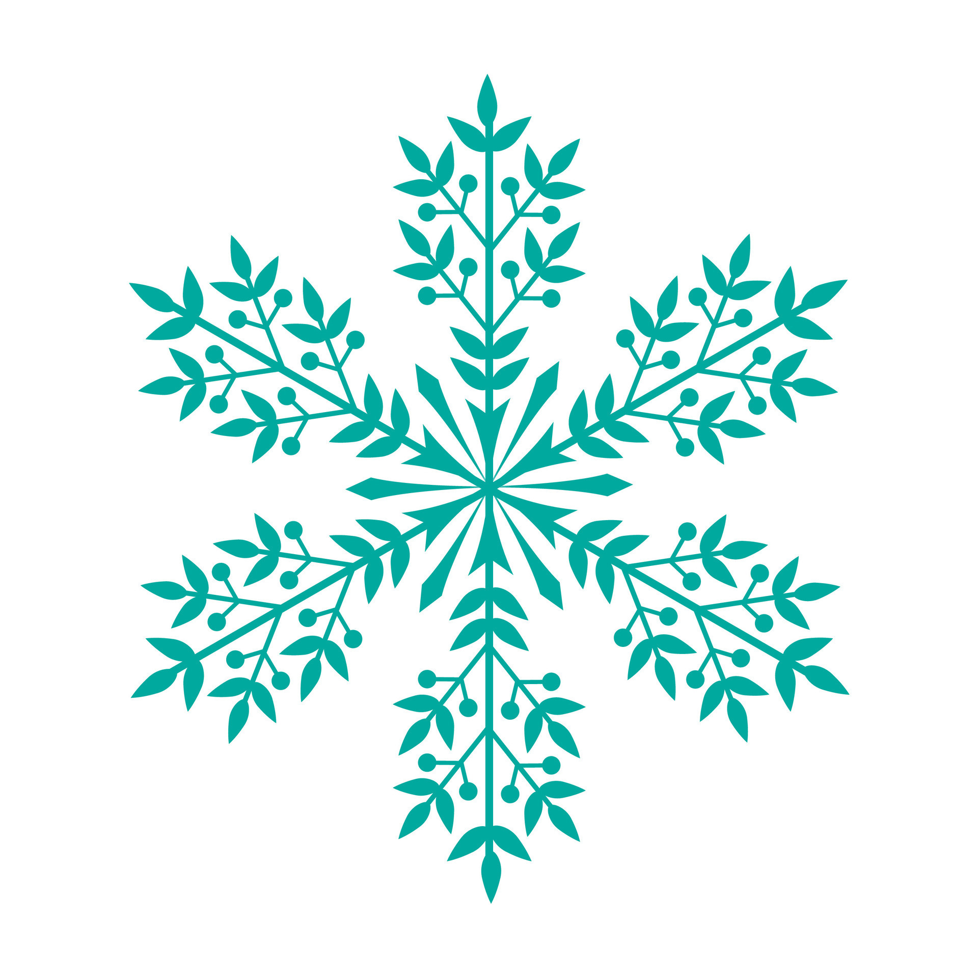 Christmas snowflakes clipart design 26273402 Vector Art at Vecteezy
