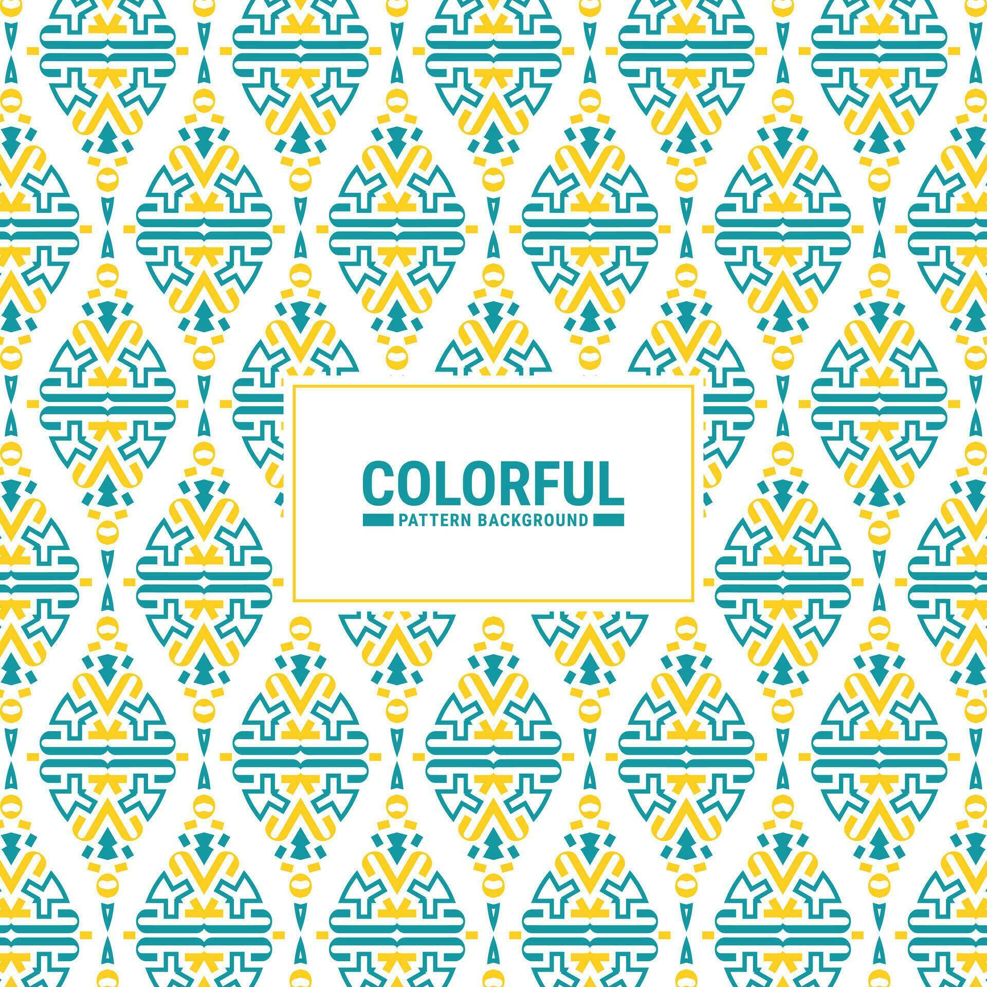 Colorful abstract geometric pattern design 26277466 Vector Art at Vecteezy