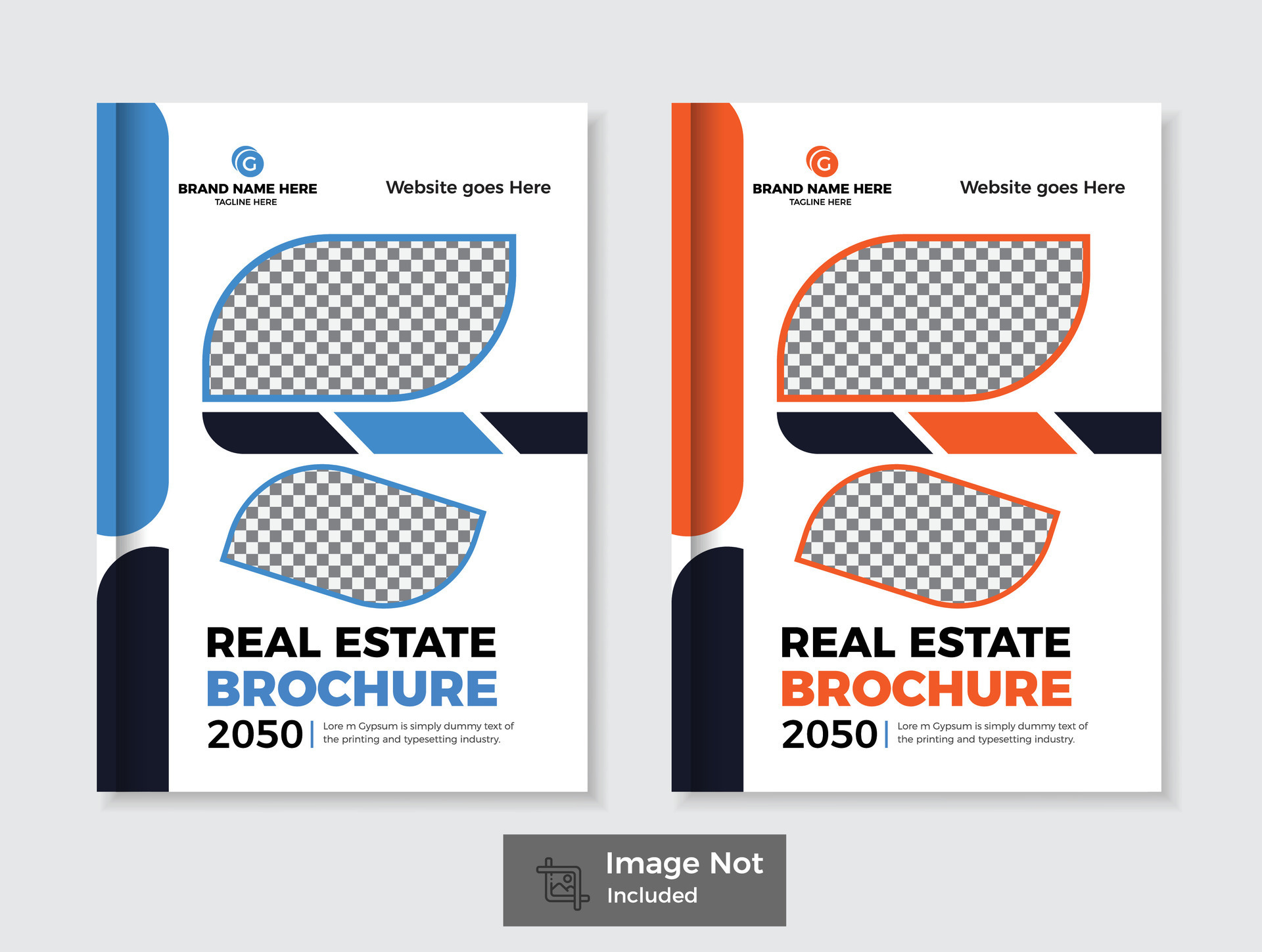 Modern Corporate Real estate Or Business Brochure Cover Design template ... Modern Corporate Real estate Or Business Brochure Cover Design template ...