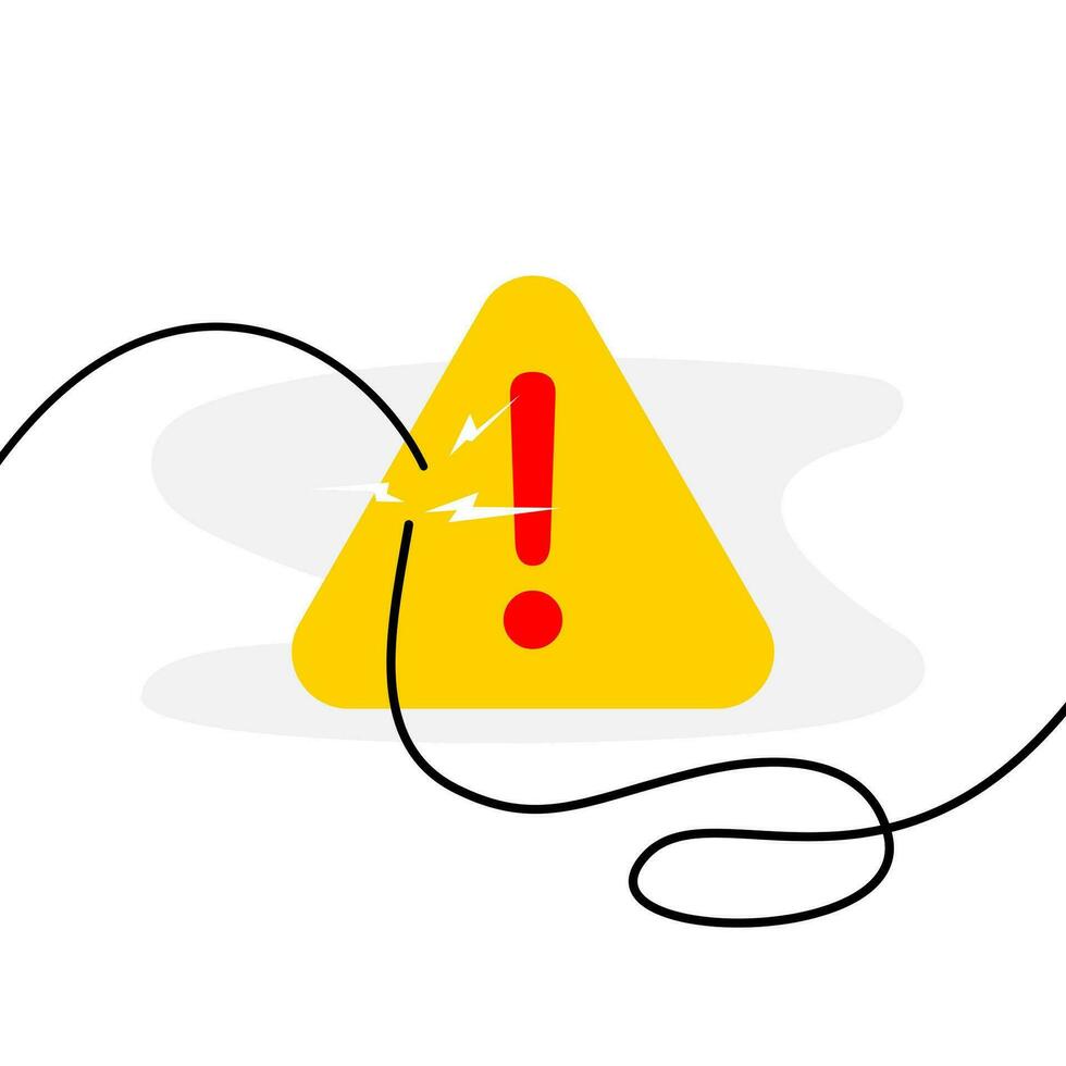 oops something went wrong, error page concept illustration flat design ...