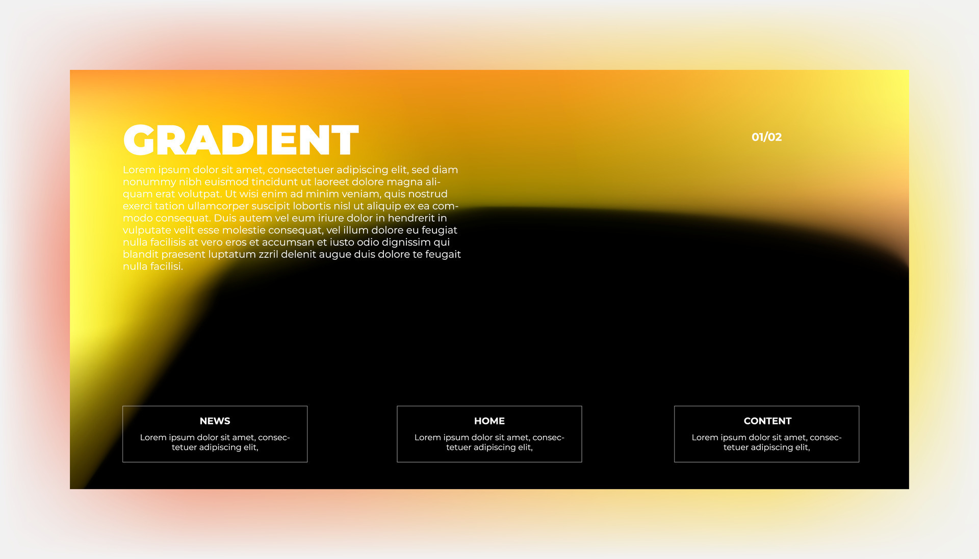 Modern Background Design with Gradient Minimalist Gradient Background ...
