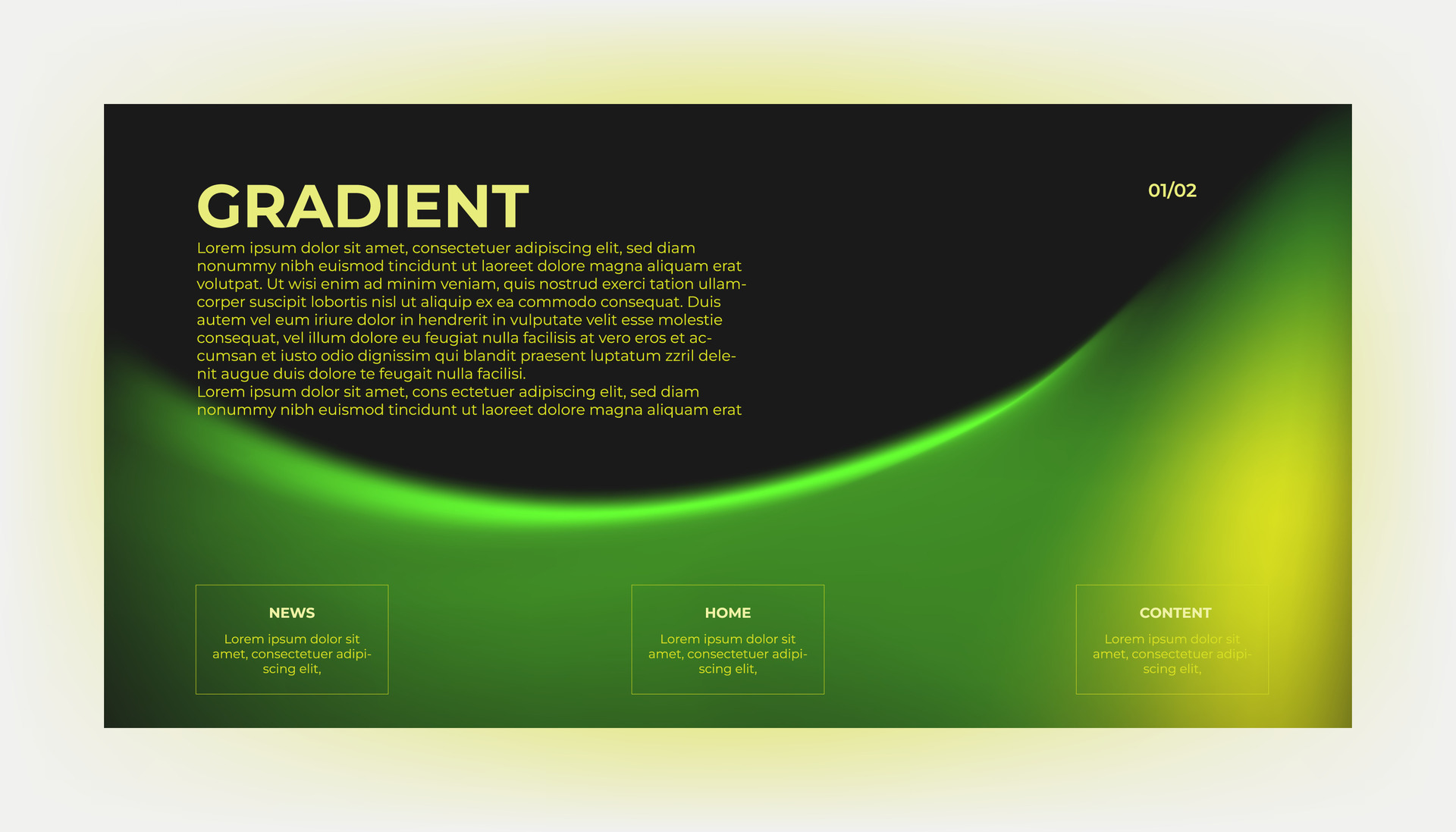 Modern Background Design with Gradient Minimalist Gradient Background ...