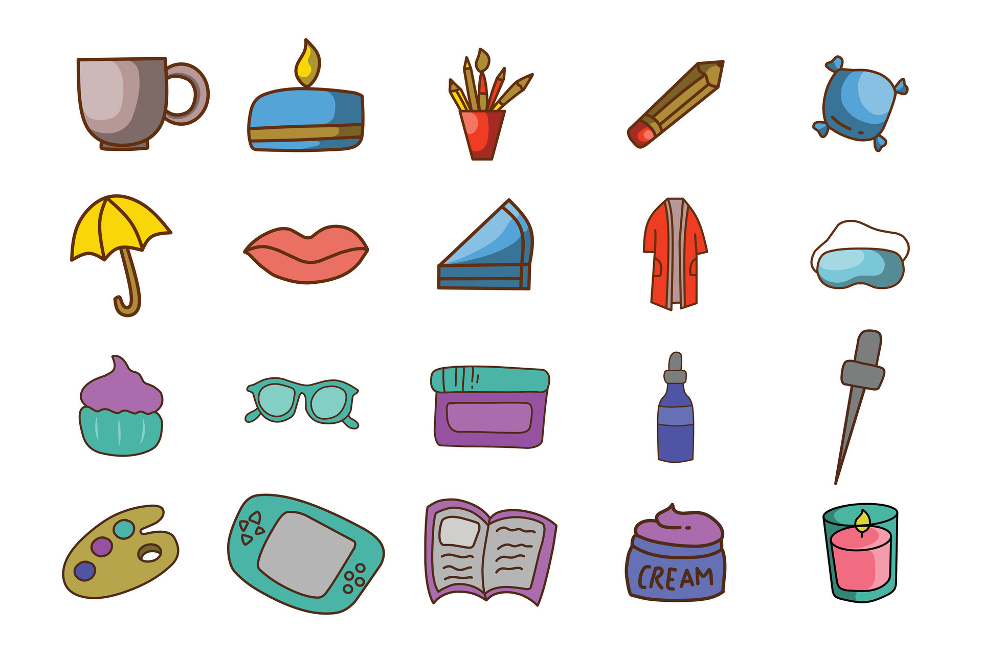 Whimsical Vector Hand Draw Doodle Icon Set 26287350 Vector Art at Vecteezy Whimsical Vector Hand Draw Doodle Icon Set 26287350 Vector Art at Vecteezy