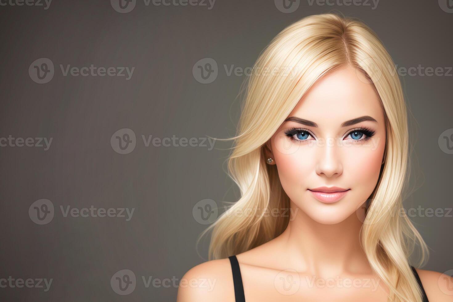 Portrait of beautiful young woman with luxury makeup. 26287775 Stock ...