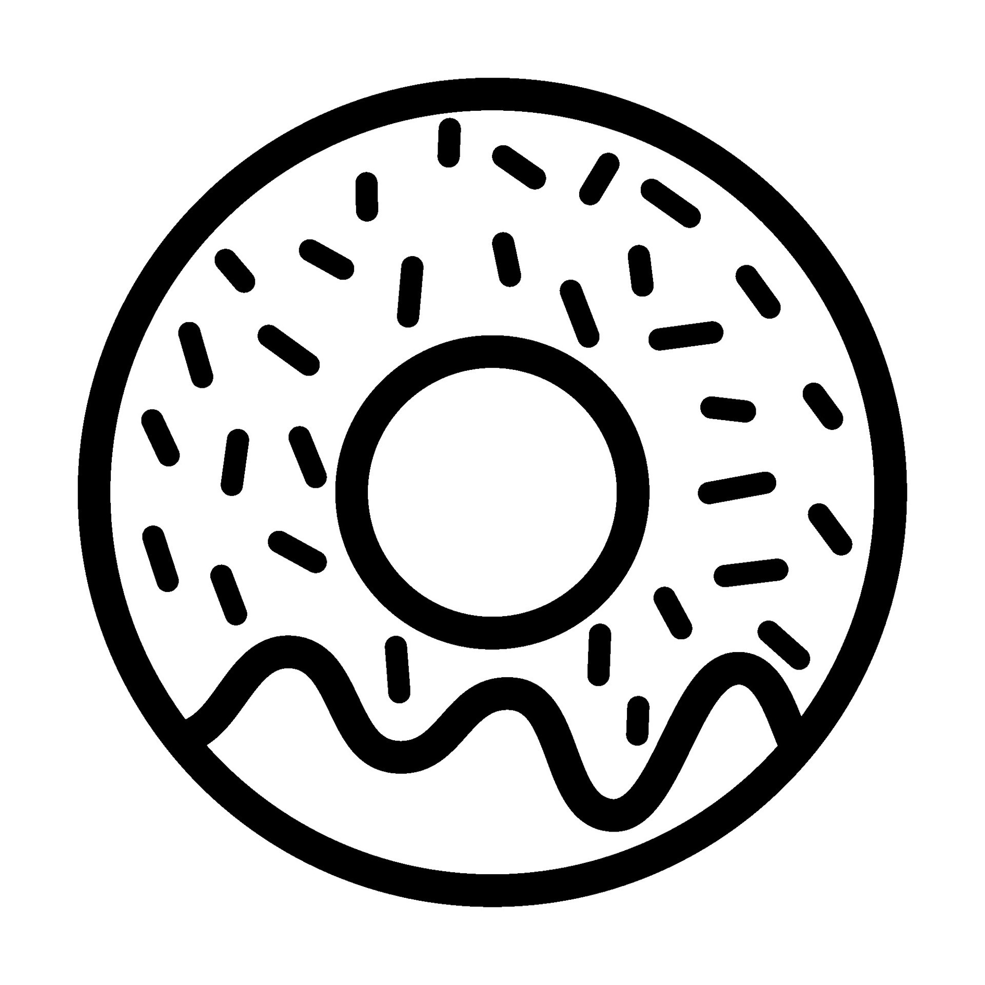 doughnut vector illustration 26287849 Vector Art at Vecteezy doughnut vector illustration 26287849 Vector Art at Vecteezy