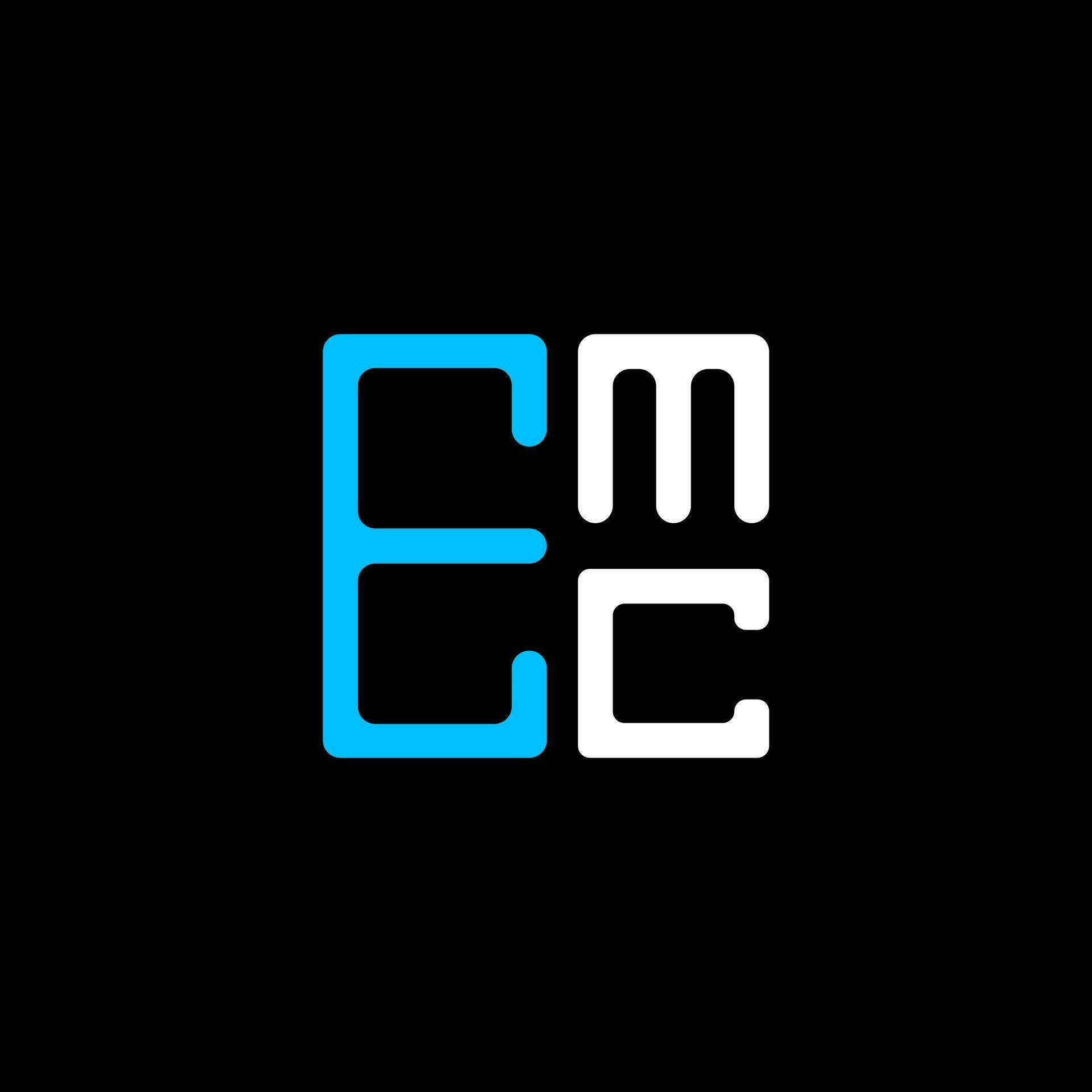 EMC letter logo creative design with vector graphic, EMC simple and modern logo. EMC luxurious ...
