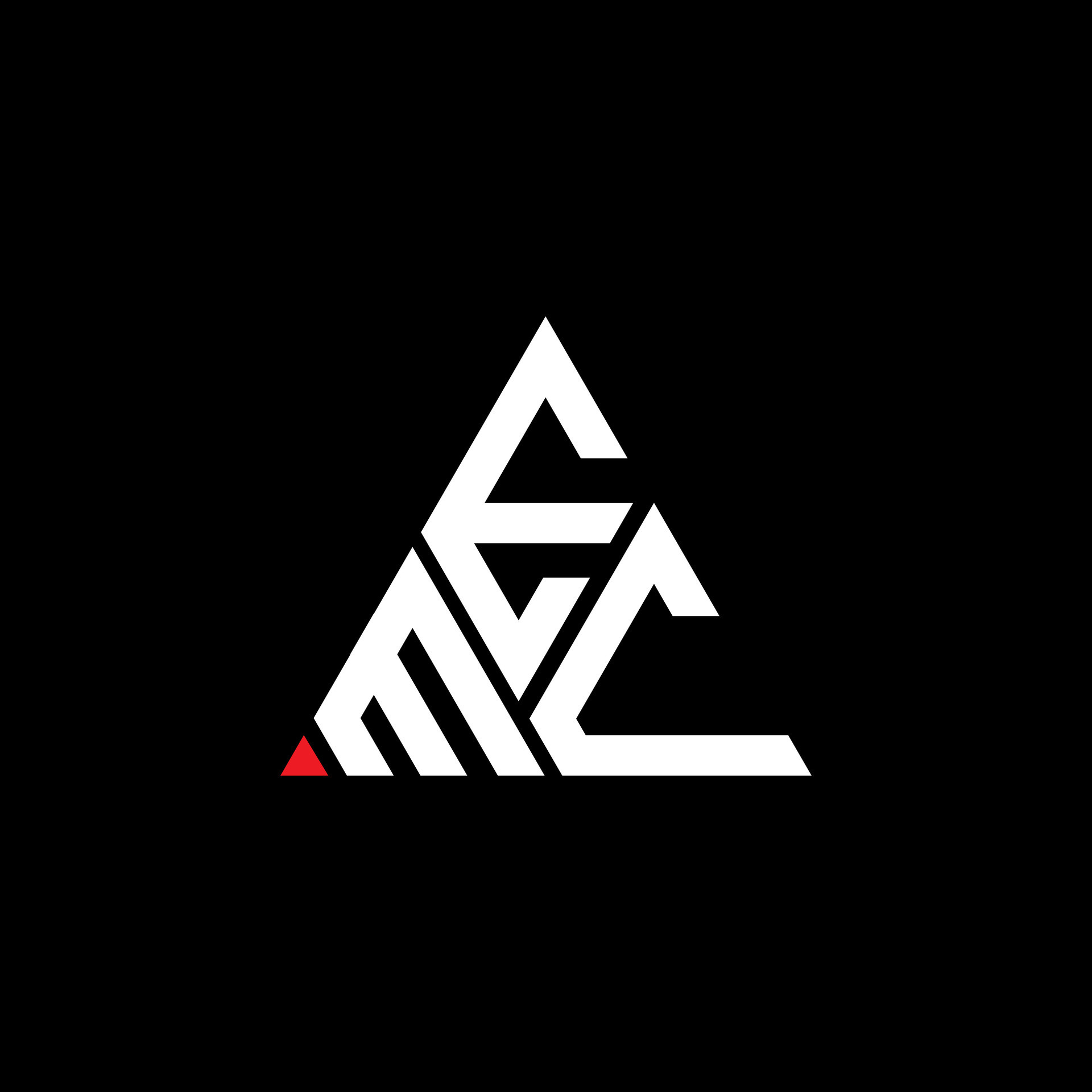 emc letra logo creativo diseño con vector gráfico, emc sencillo y moderno logo. emc lujoso ...