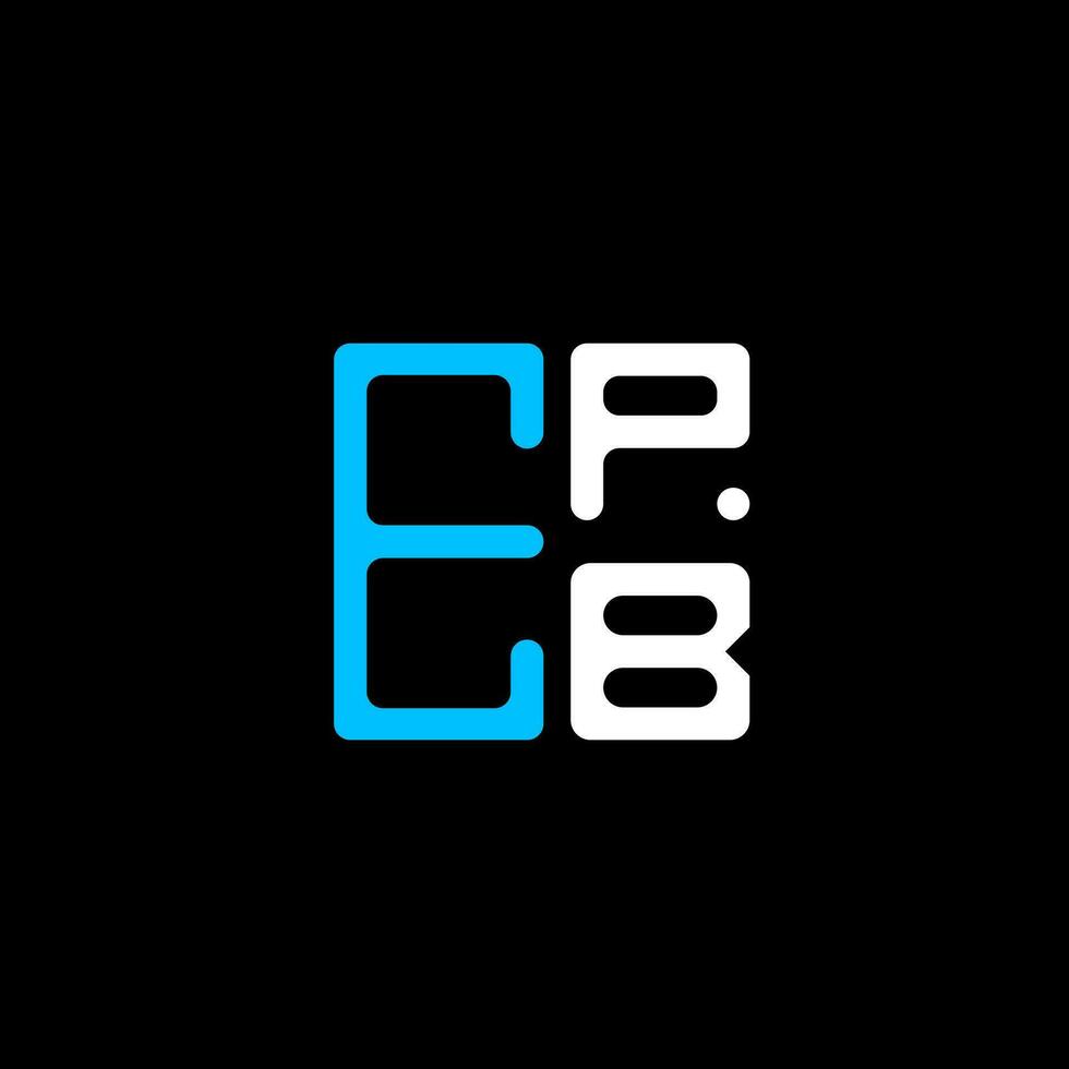 EPB letra logo creativo diseño con vector gráfico, EPB sencillo y moderno logo. EPB lujoso ...