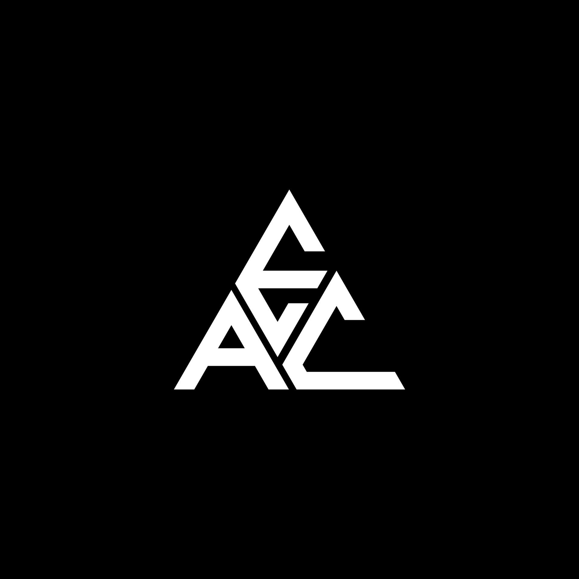 EAC letter logo creative design with vector graphic, EAC simple and ... EAC letter logo creative design with vector graphic, EAC simple and ...