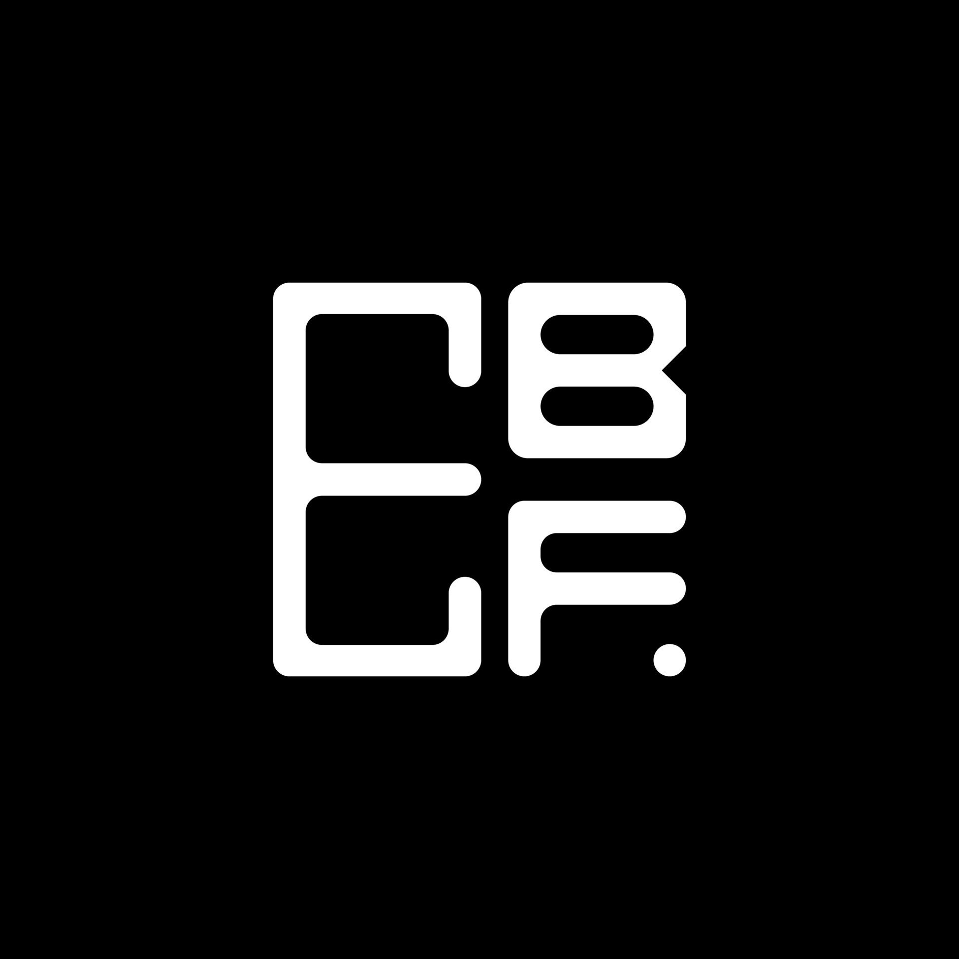 EBF letter logo creative design with vector graphic, EBF simple and modern logo. EBF luxurious ...