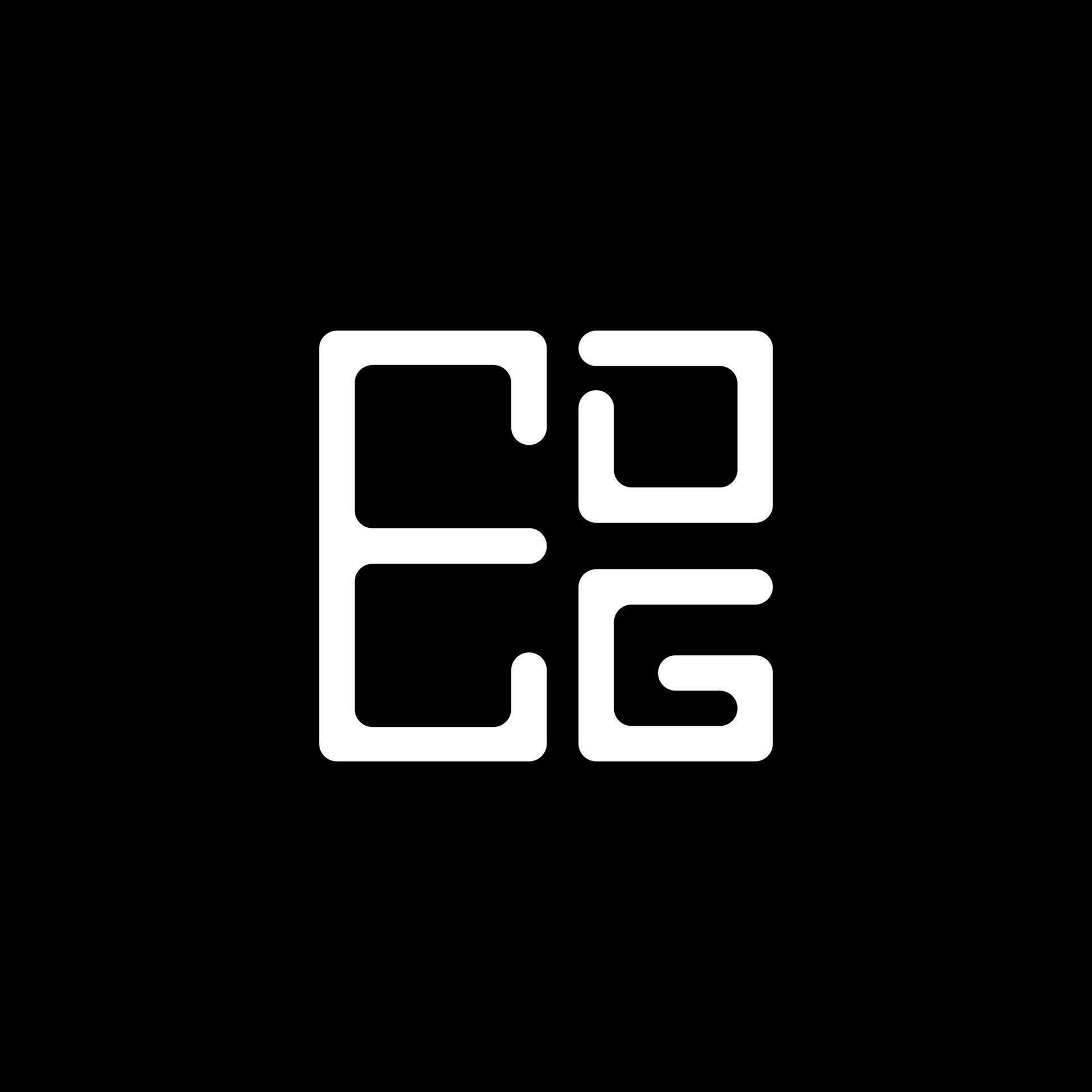 EDG letter logo creative design with vector graphic, EDG simple and modern logo. EDG luxurious ...