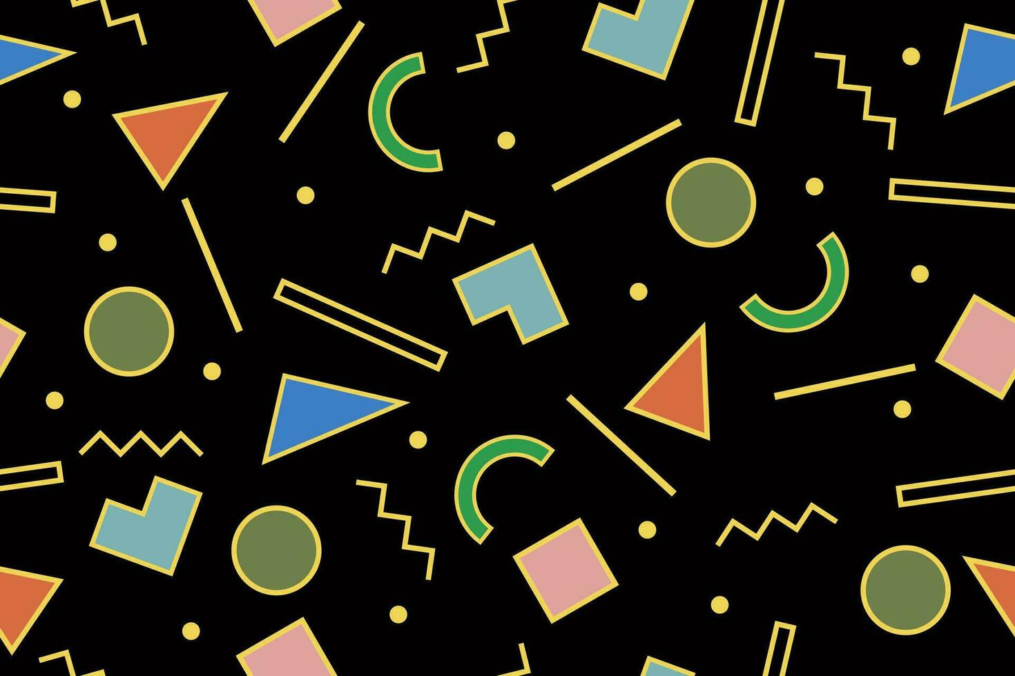90s seamless pattern colourful memphis style retro background or retro ... 90s seamless pattern colourful memphis style retro background or retro ...