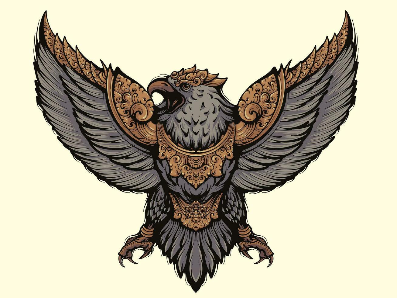 Garuda Bird Tattoo