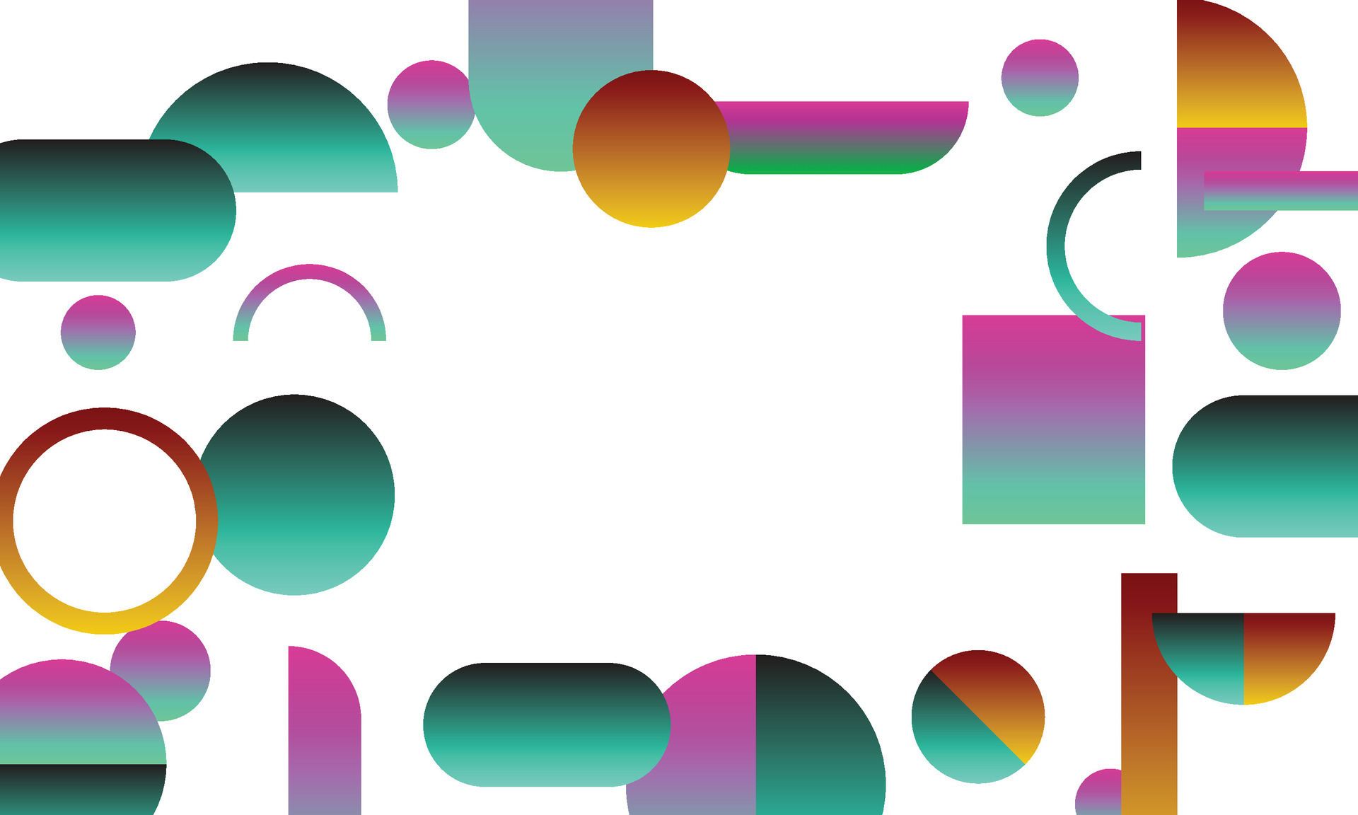 Gradient different shape background. 26296494 Vector Art at Vecteezy