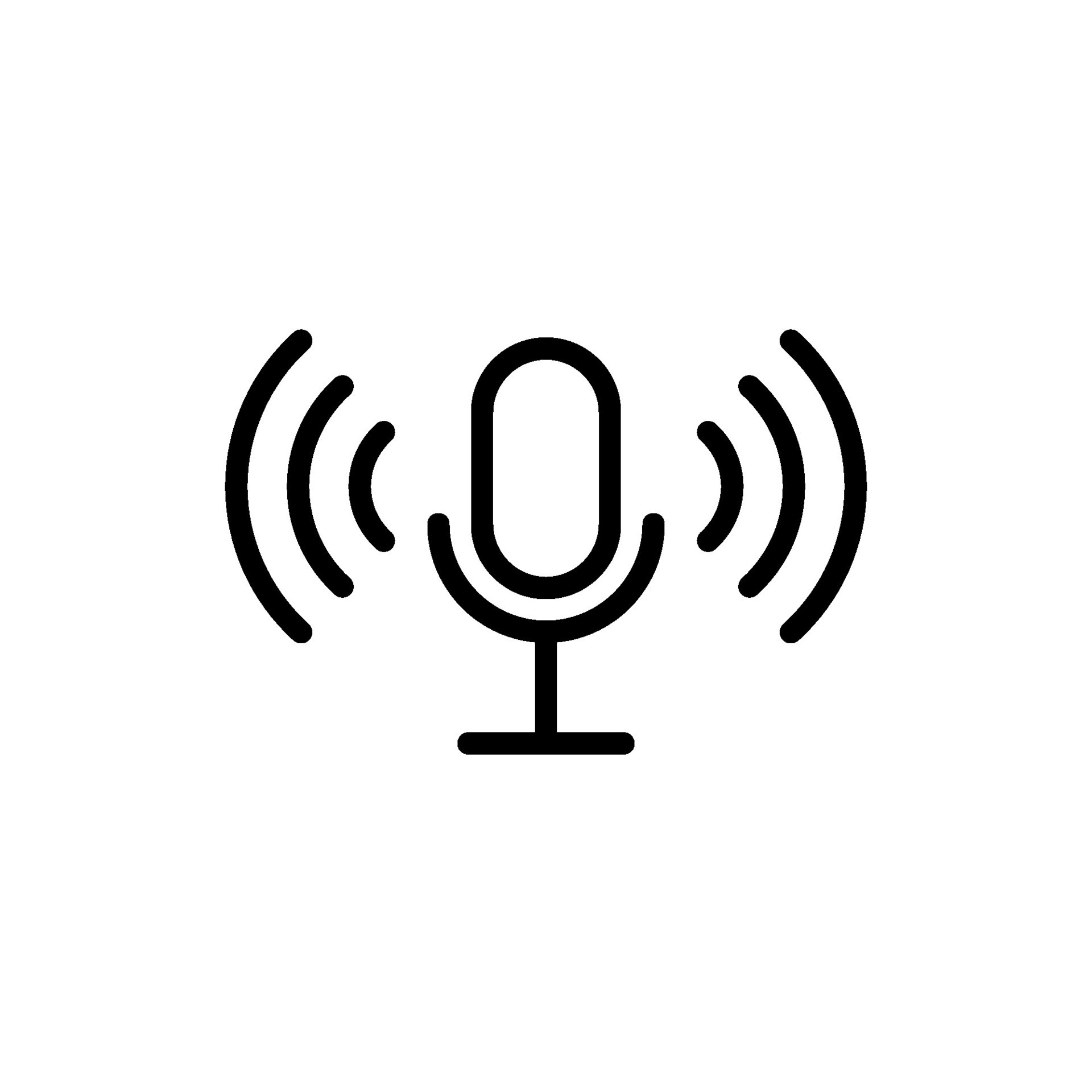 comunicación mic firmar símbolo vector 26299037 Vector en Vecteezy