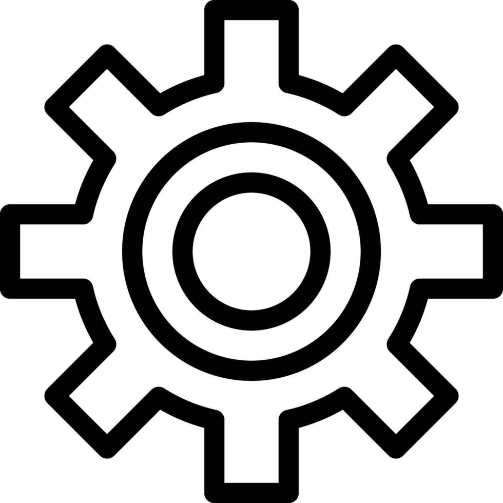 gear free icon download 26301213 Vector Art at Vecteezy