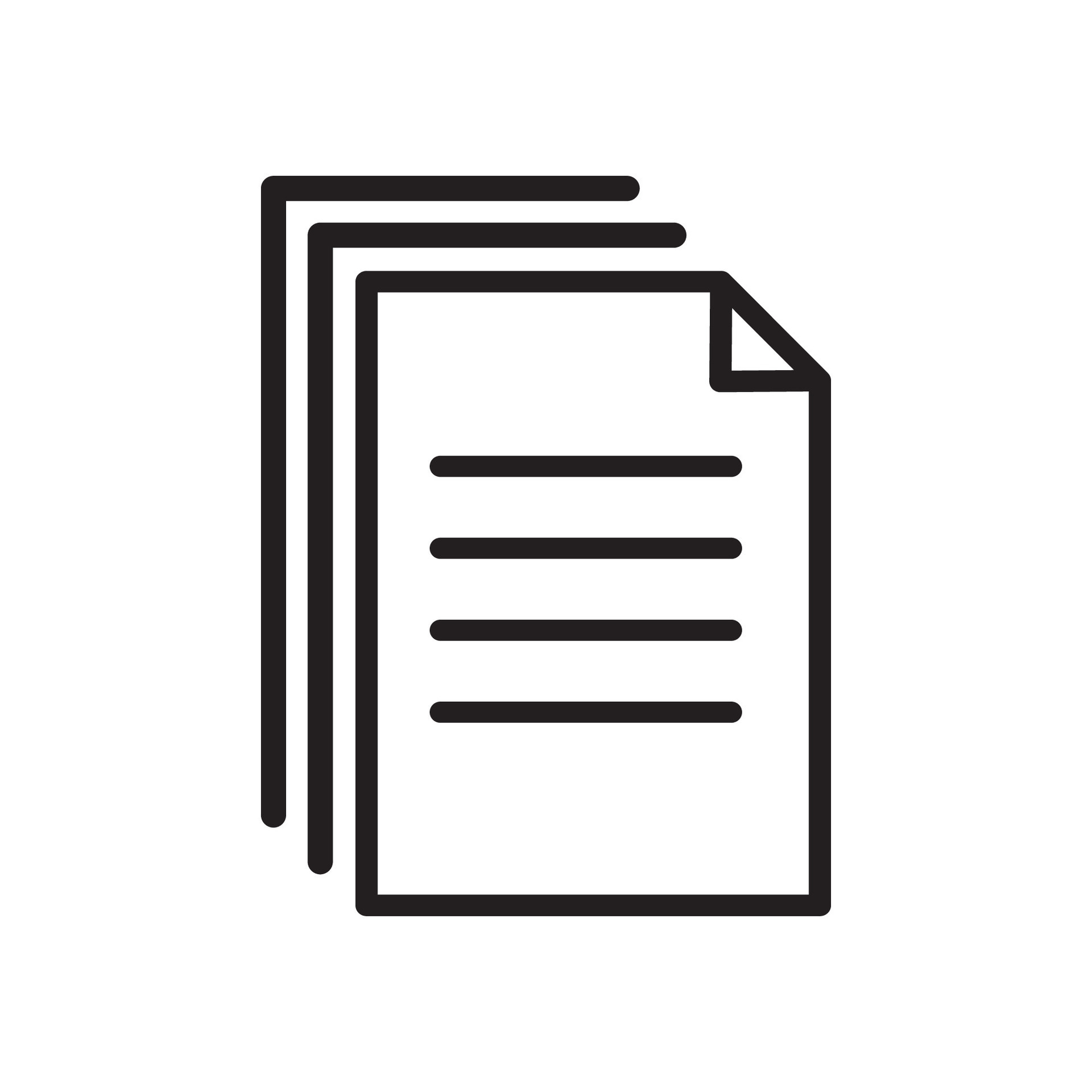 Delete Document Icon