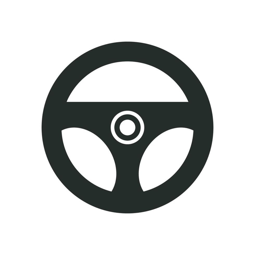 steering wheel icon vector design illustration automotive concept ...