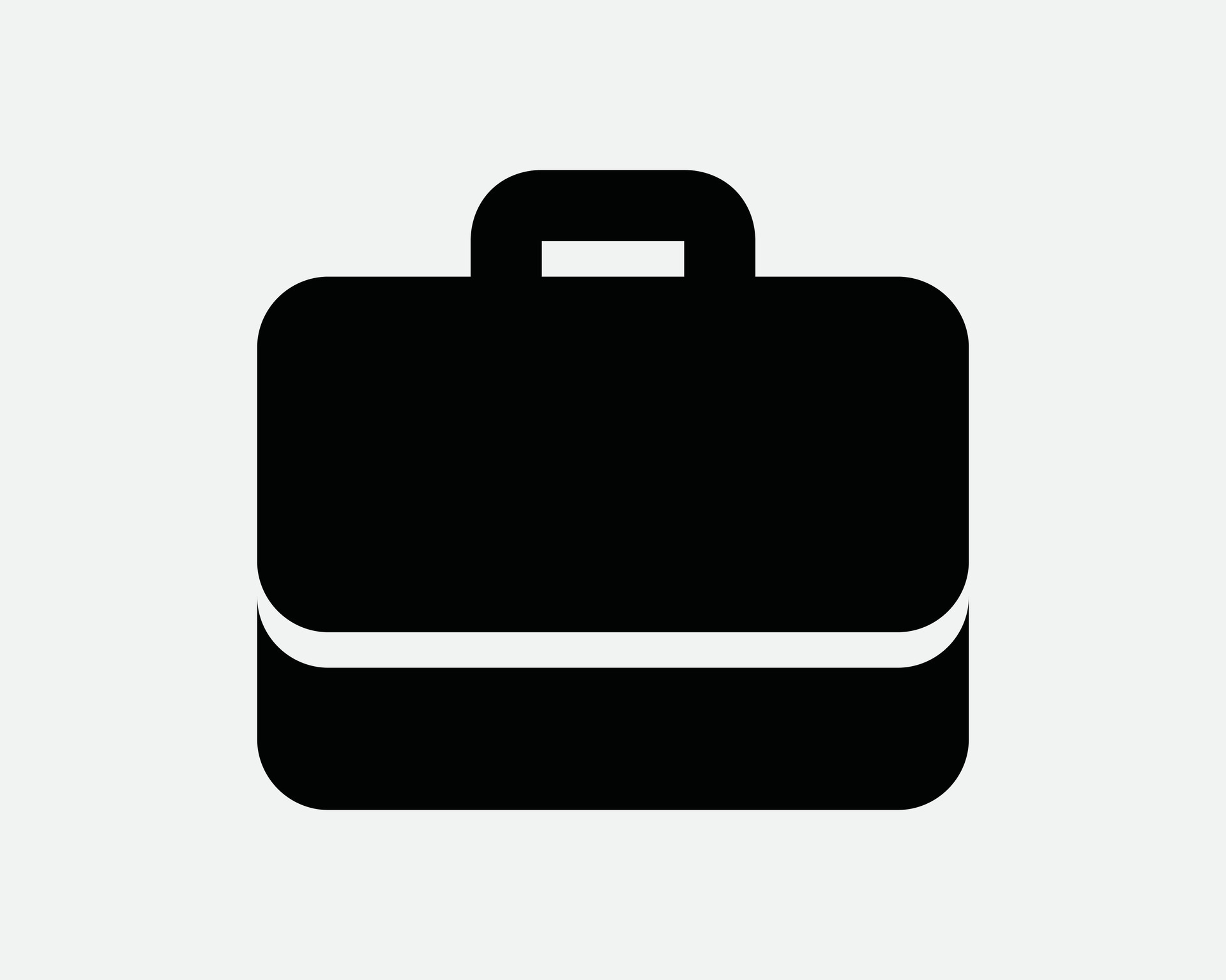 Briefcase Icon Bag Luggage Suitcase Portfolio Brief Suit Case Handheld
