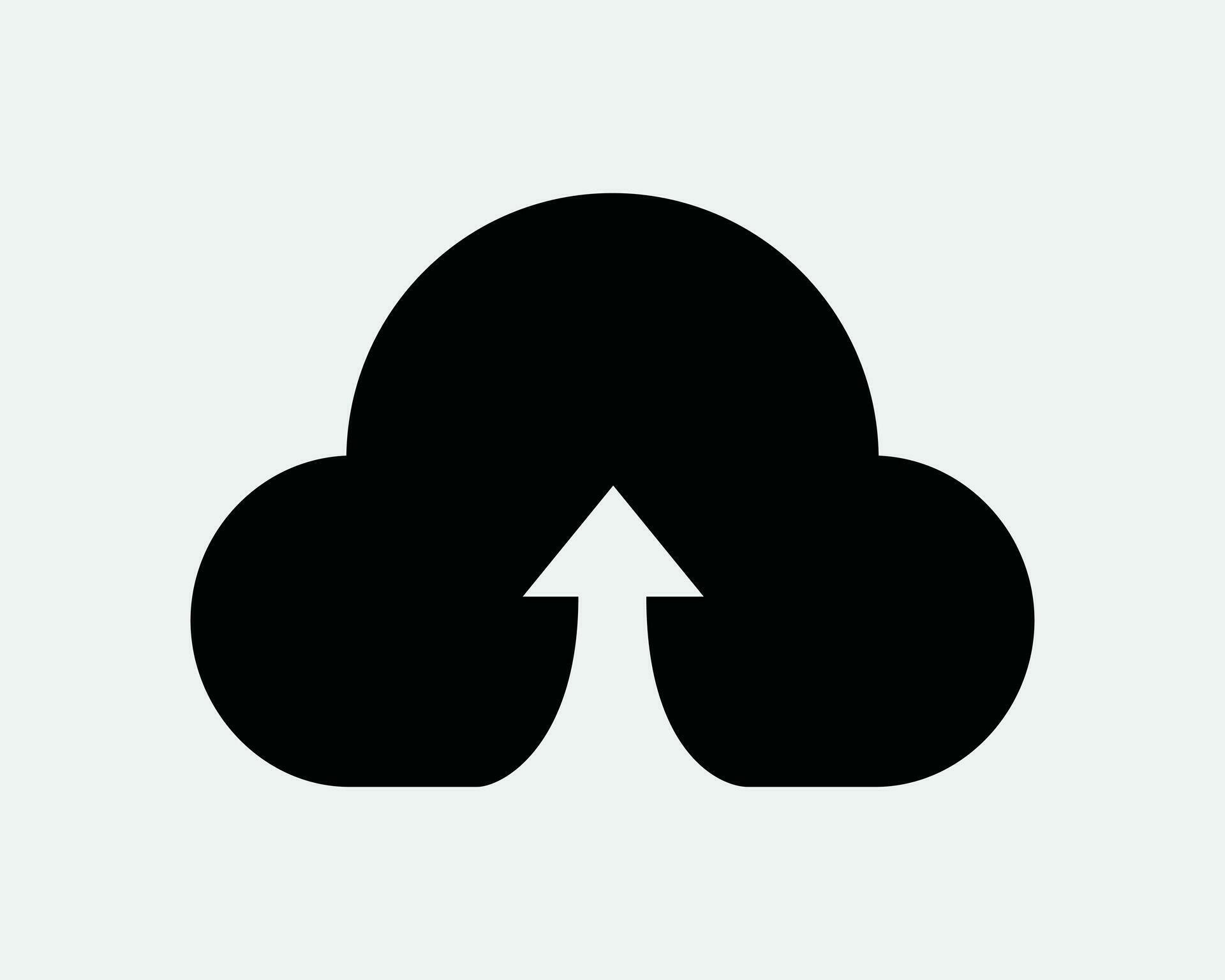 Cloud Upload Icon Up Load Arrow Server Storage Internet Web Data