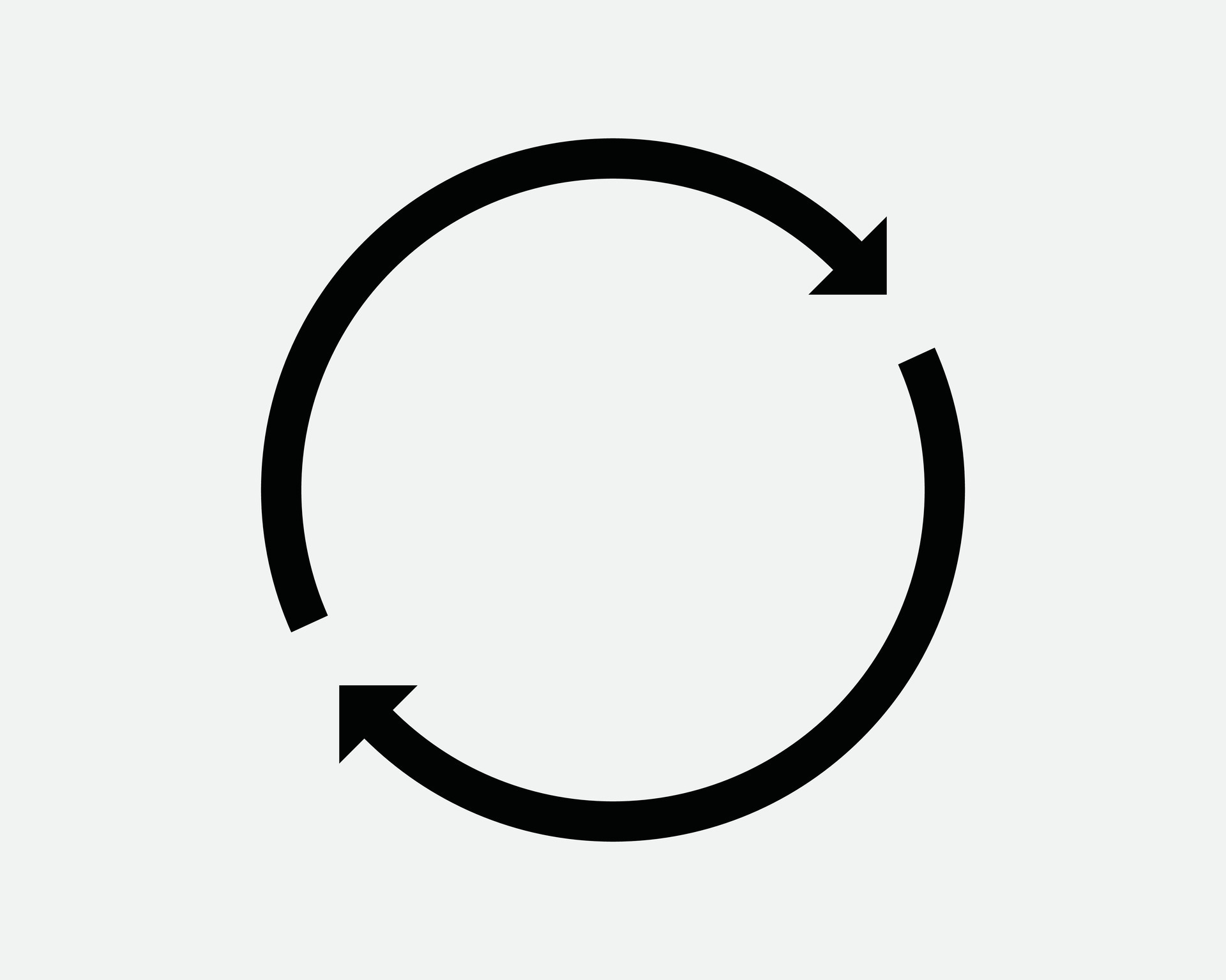 Circle Arrow Icon Repeat Recycle Refresh Cycle Round Loop Spin Reset
